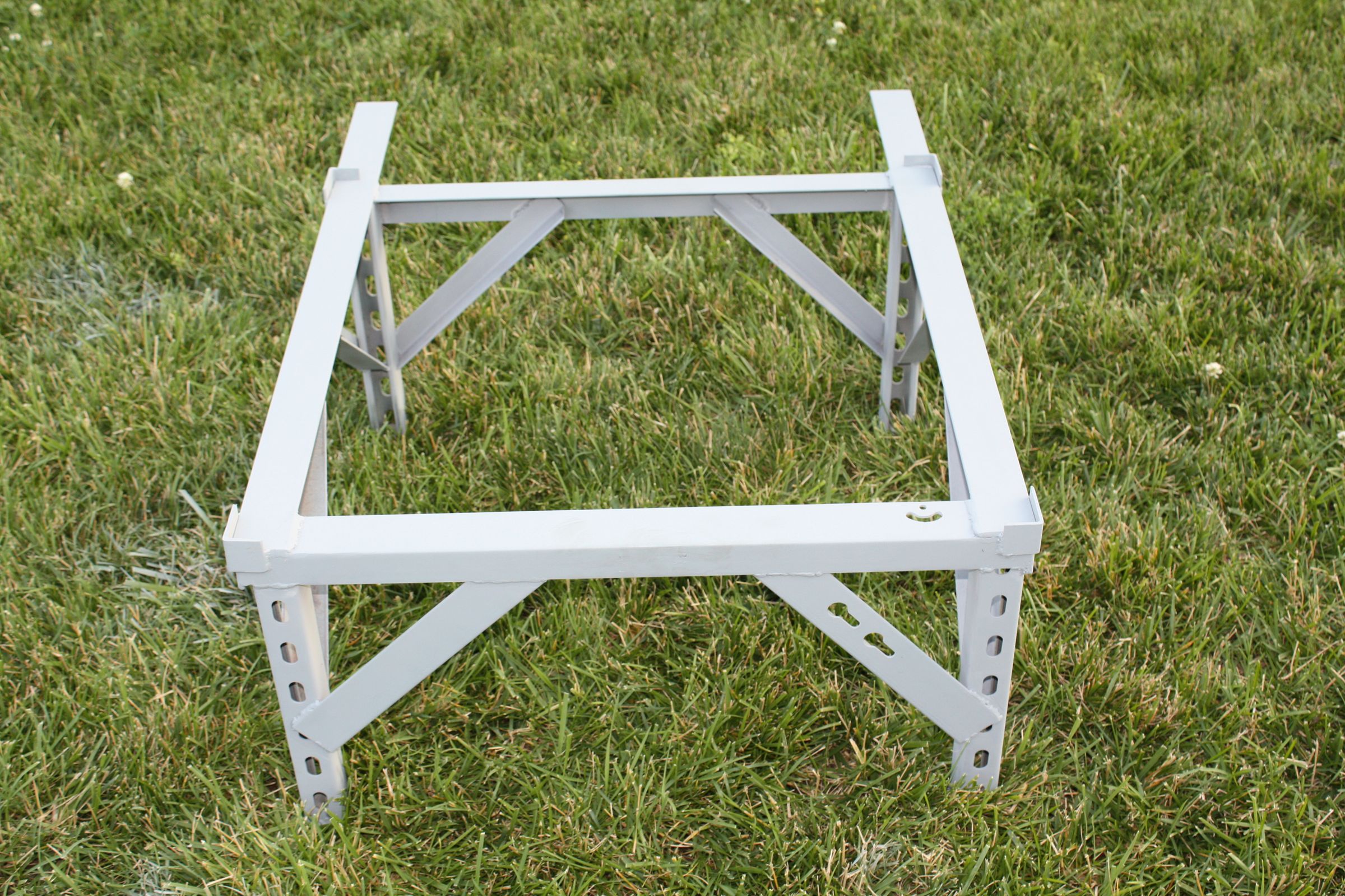 Steel Washer/Dryer Stand With Adjustable Legs : 10 Steps (with Pictures ...