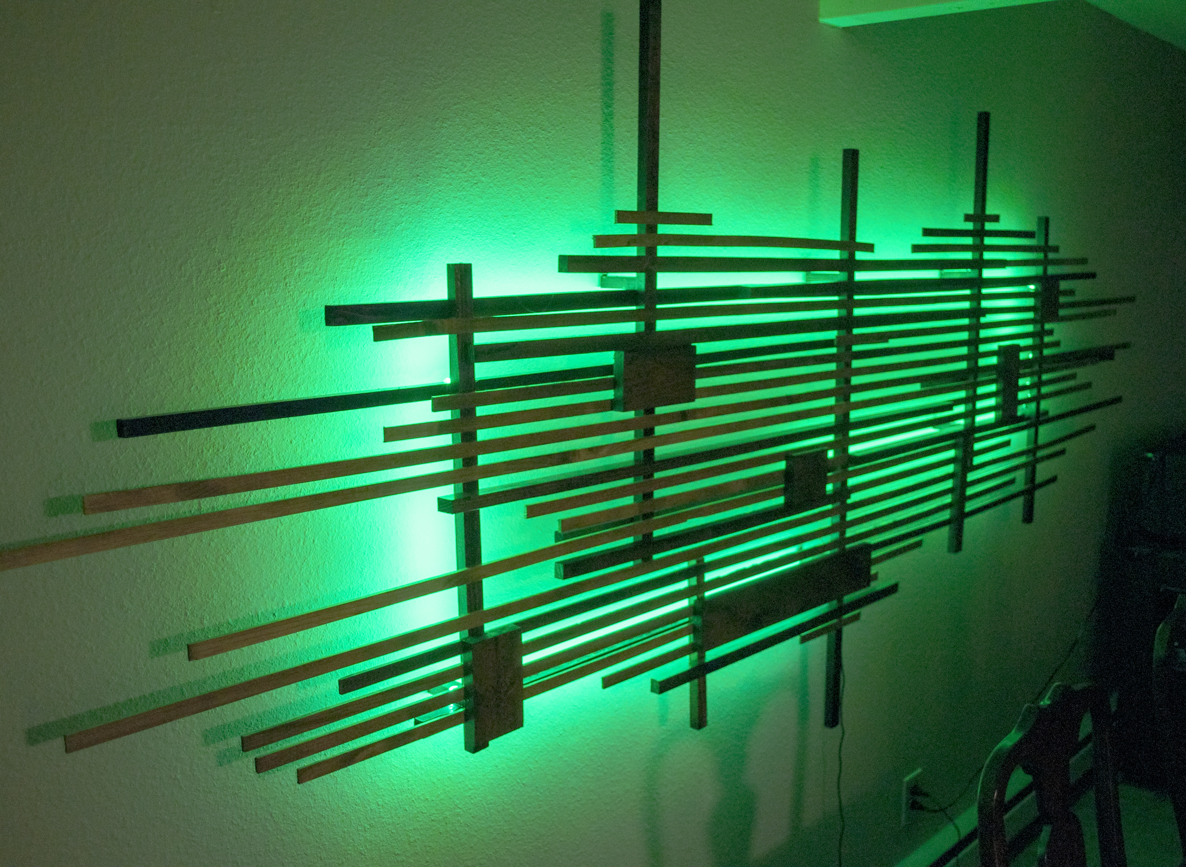 Scrap Wood LED Back-Lit Wall Art : 6 Steps (with Pictures) - Instructables