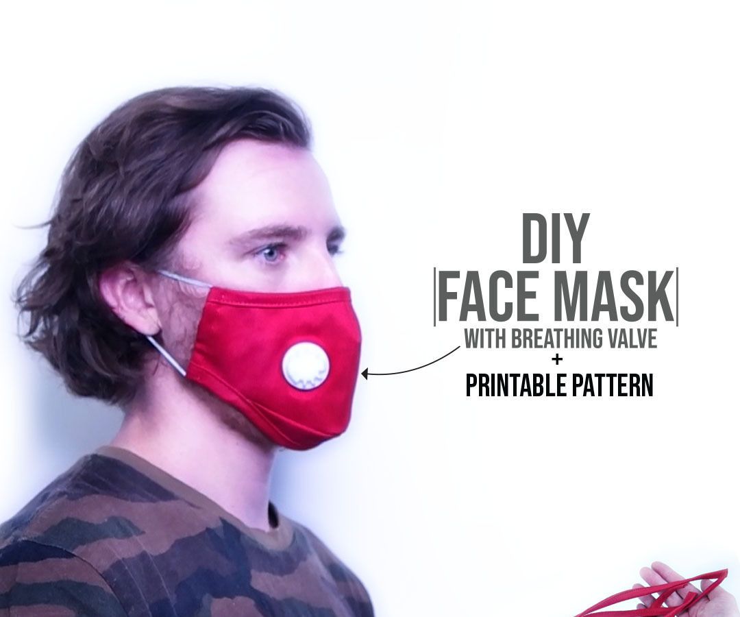 Face Mask With Breathing Valve : 20 Steps - Instructables