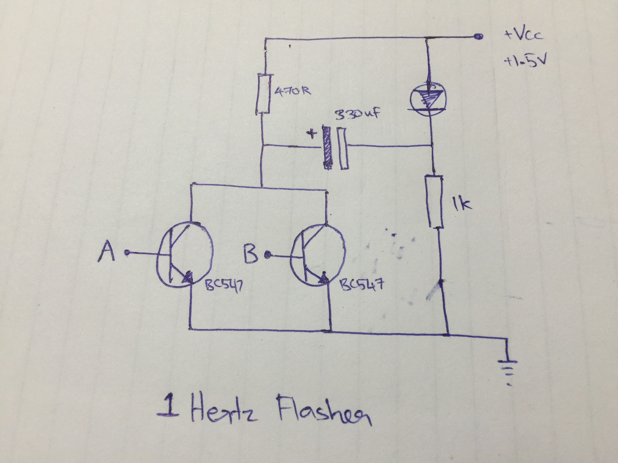 1.5v LED Flasher Using an Old Clock : 5 Steps - Instructables