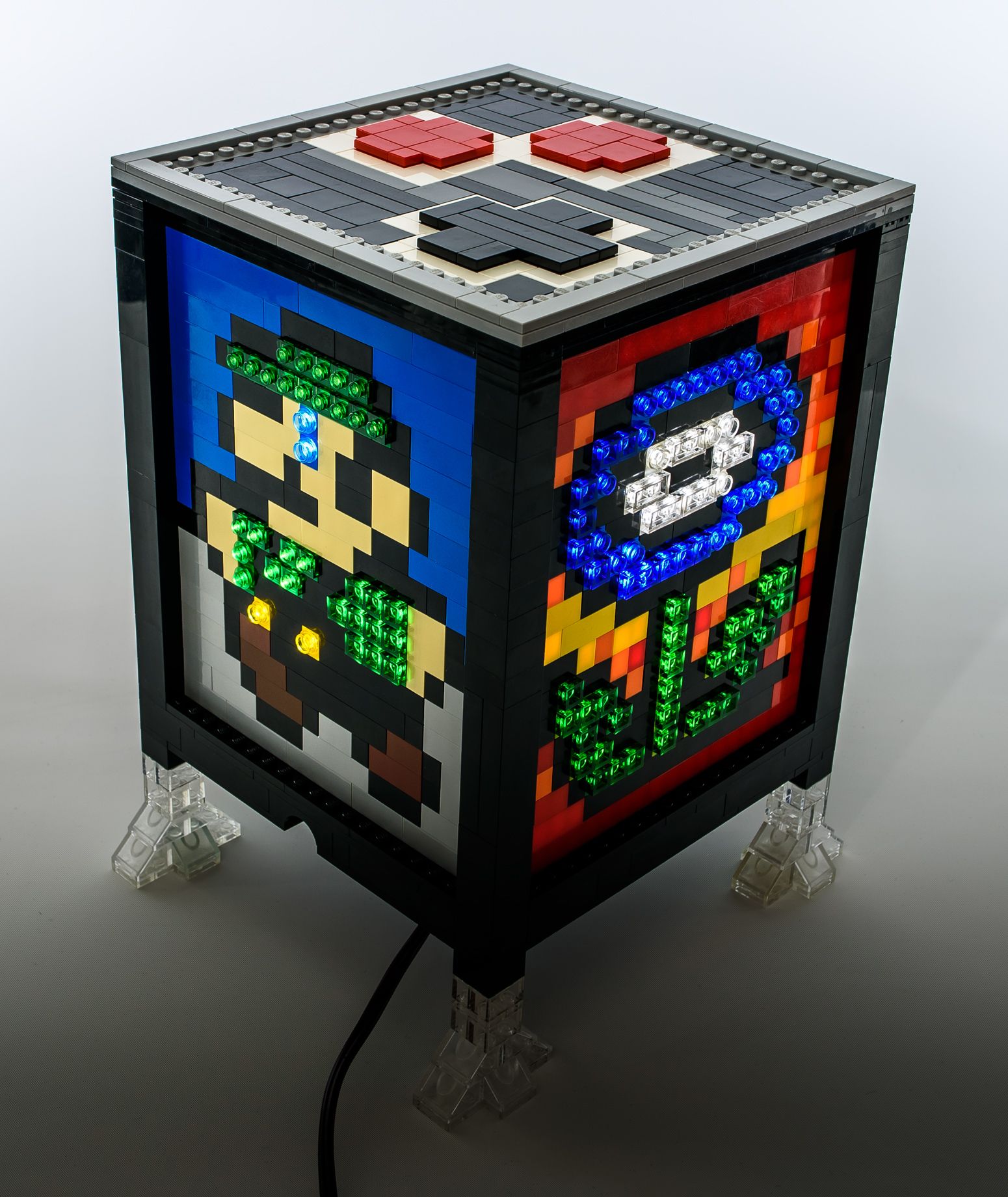 Bedazzled Mosaic LEGO Sprite Lamps : 6 Steps (with Pictures ...