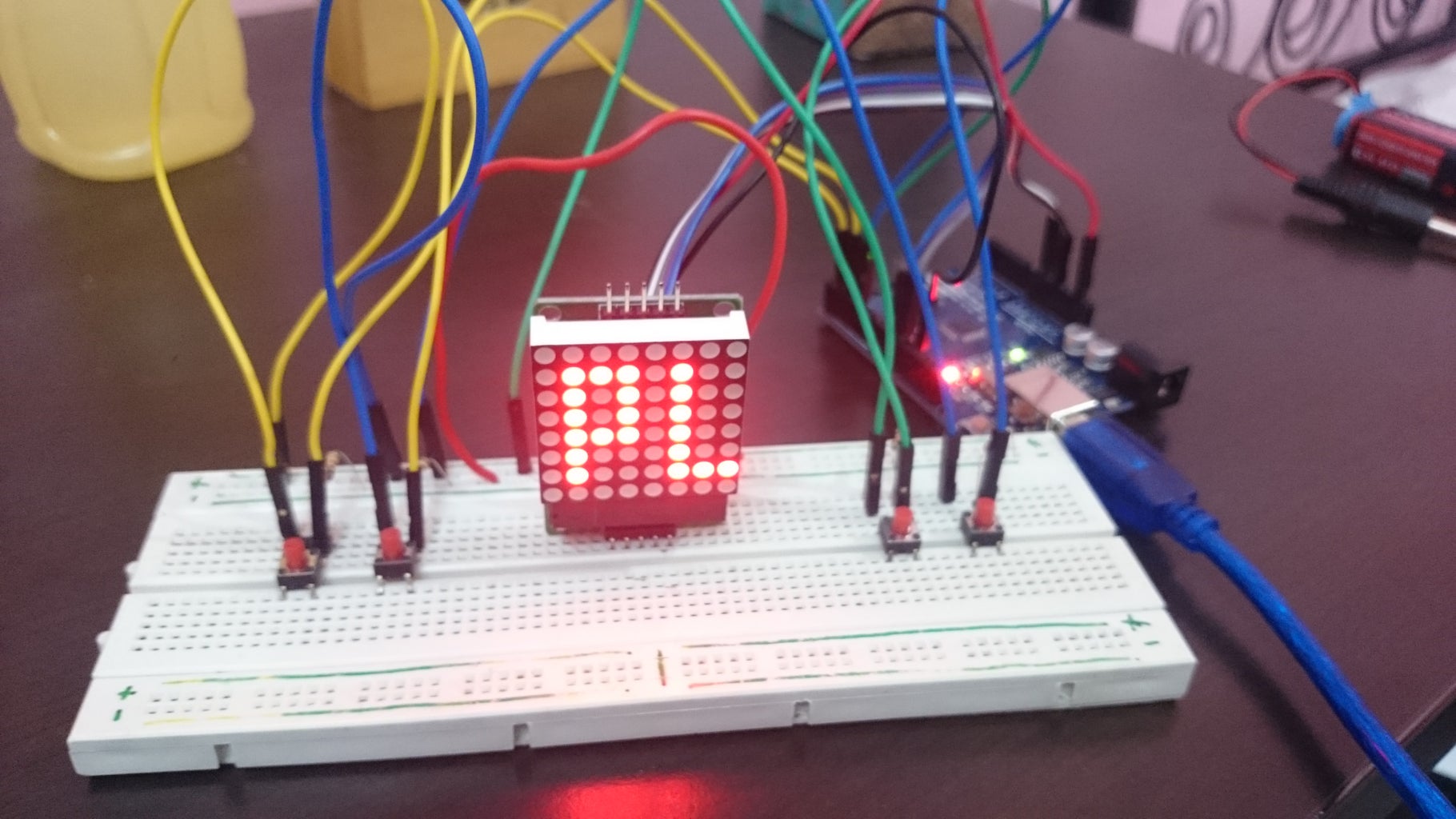 Ping Pong In Arduino With Max7219 4 Steps Instructables