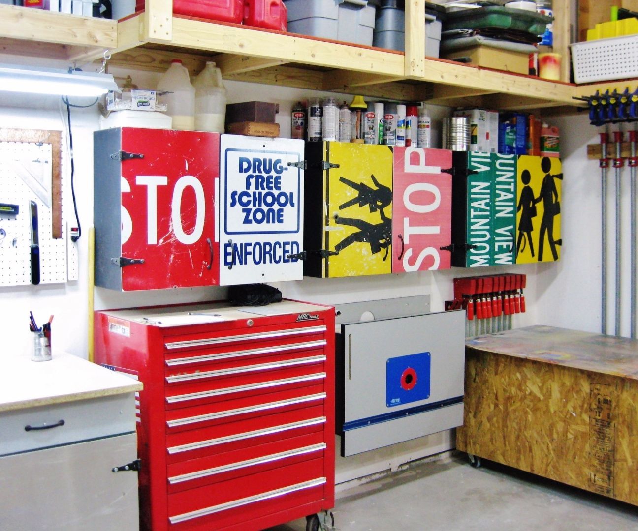 Easy Workshop Cabinets : 8 Steps (with Pictures) - Instructables