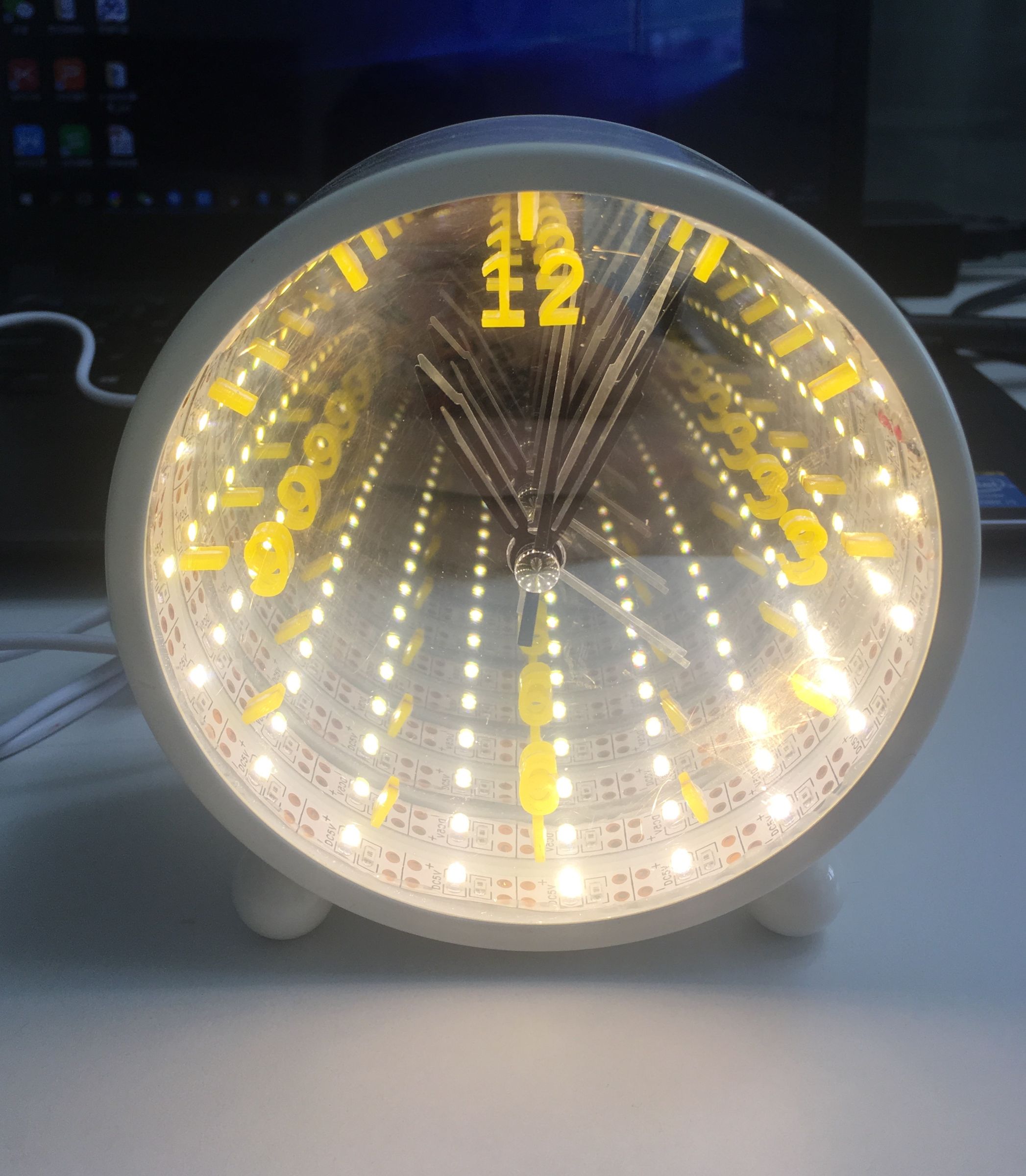 Infinity Mirror Clock : 5 Steps (with Pictures) - Instructables