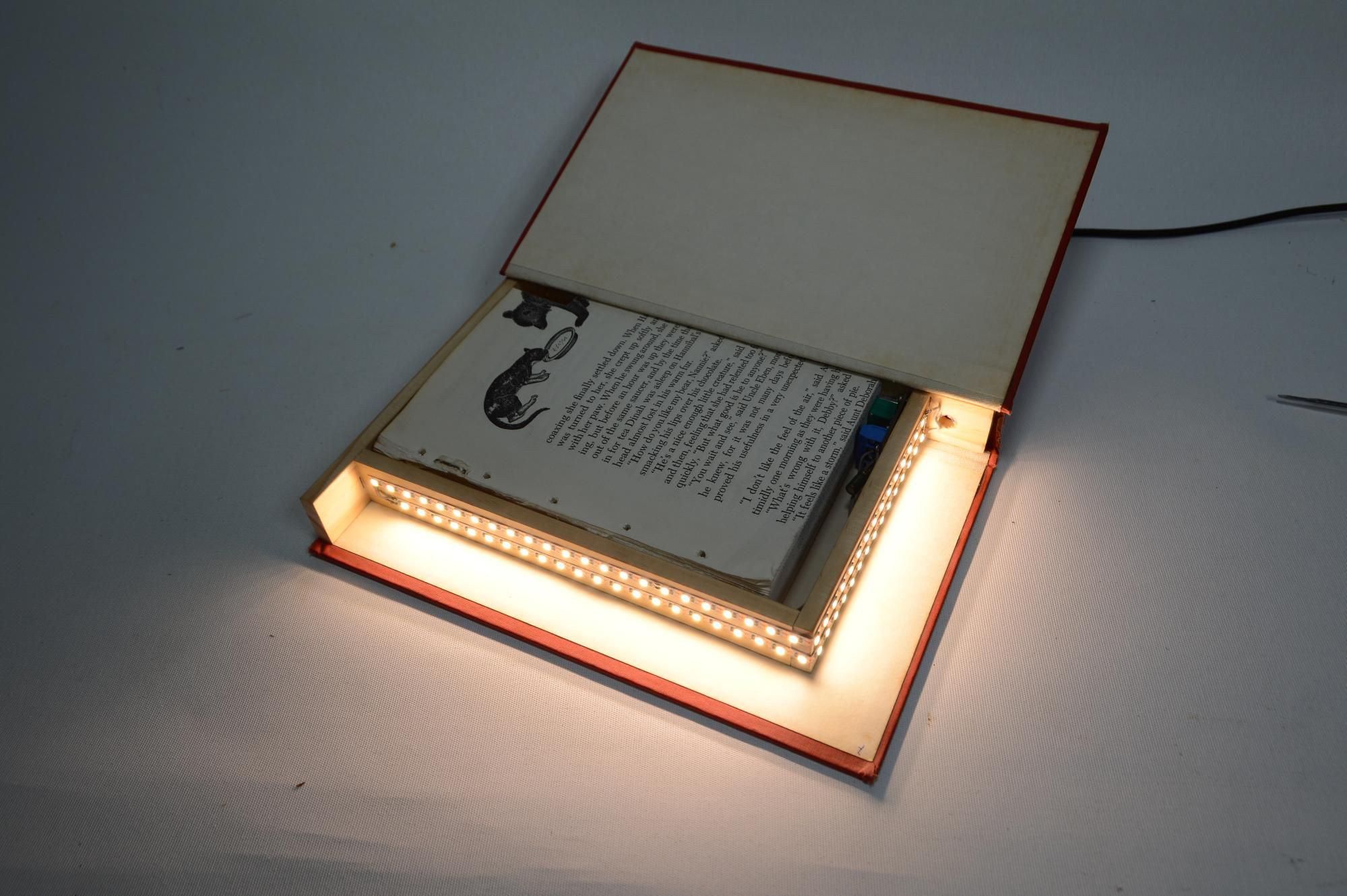 Book Light Inside a Book! : 11 Steps (with Pictures) - Instructables