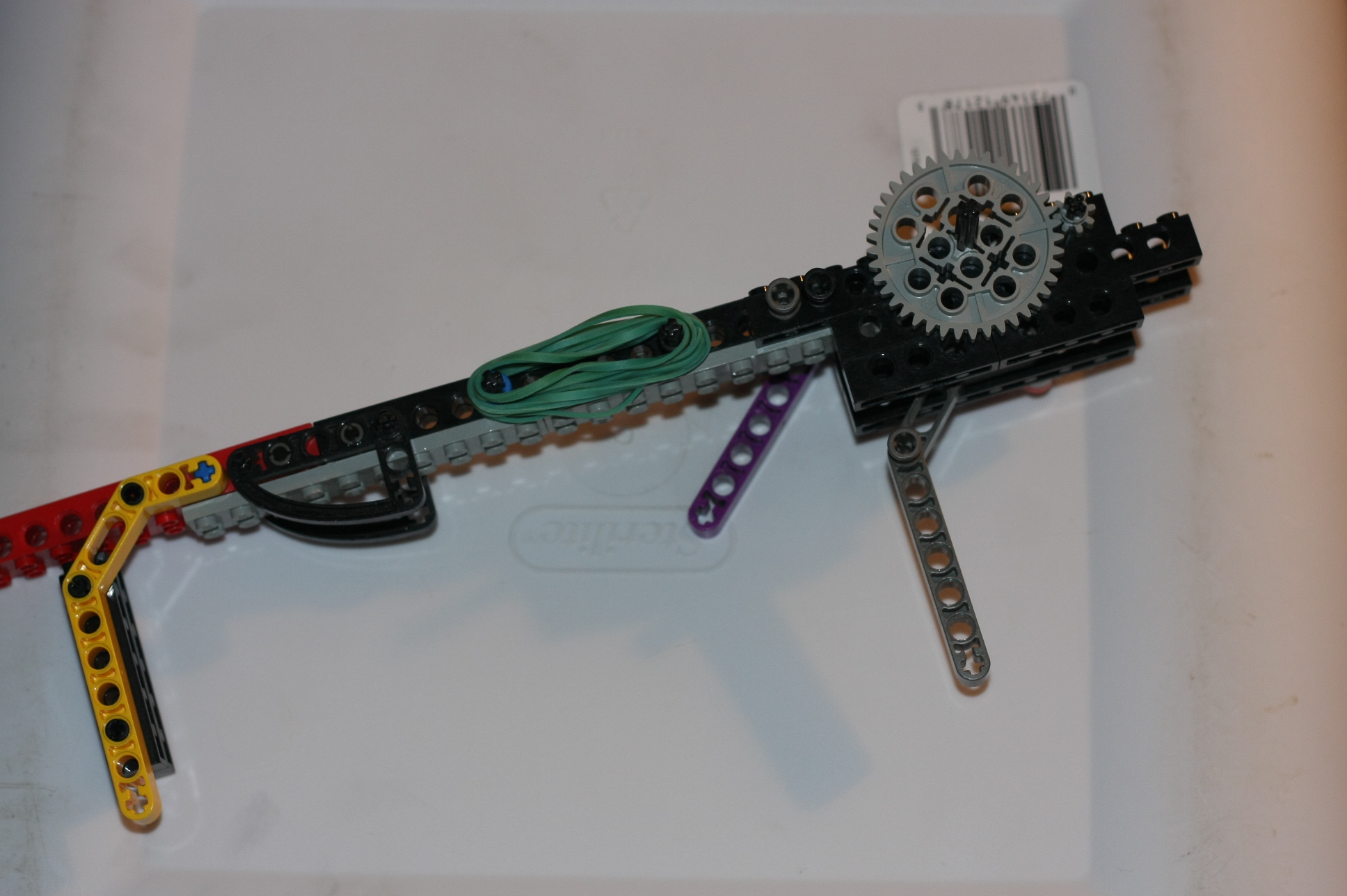 Semi-auto Lego Rubber Band Gun - Instructables