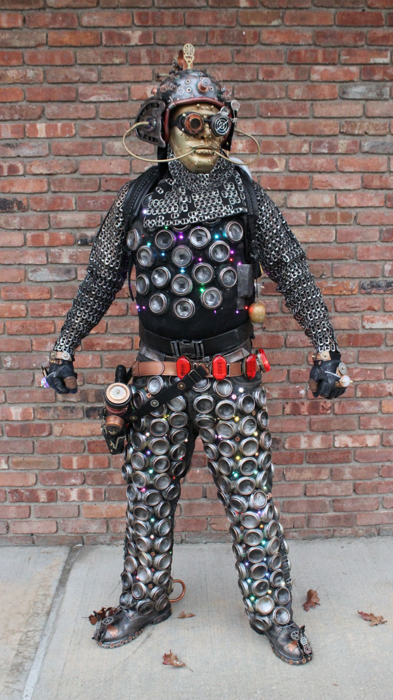 Extraterrestrial Cyborg Halloween Costume : 11 Steps (with Pictures ...