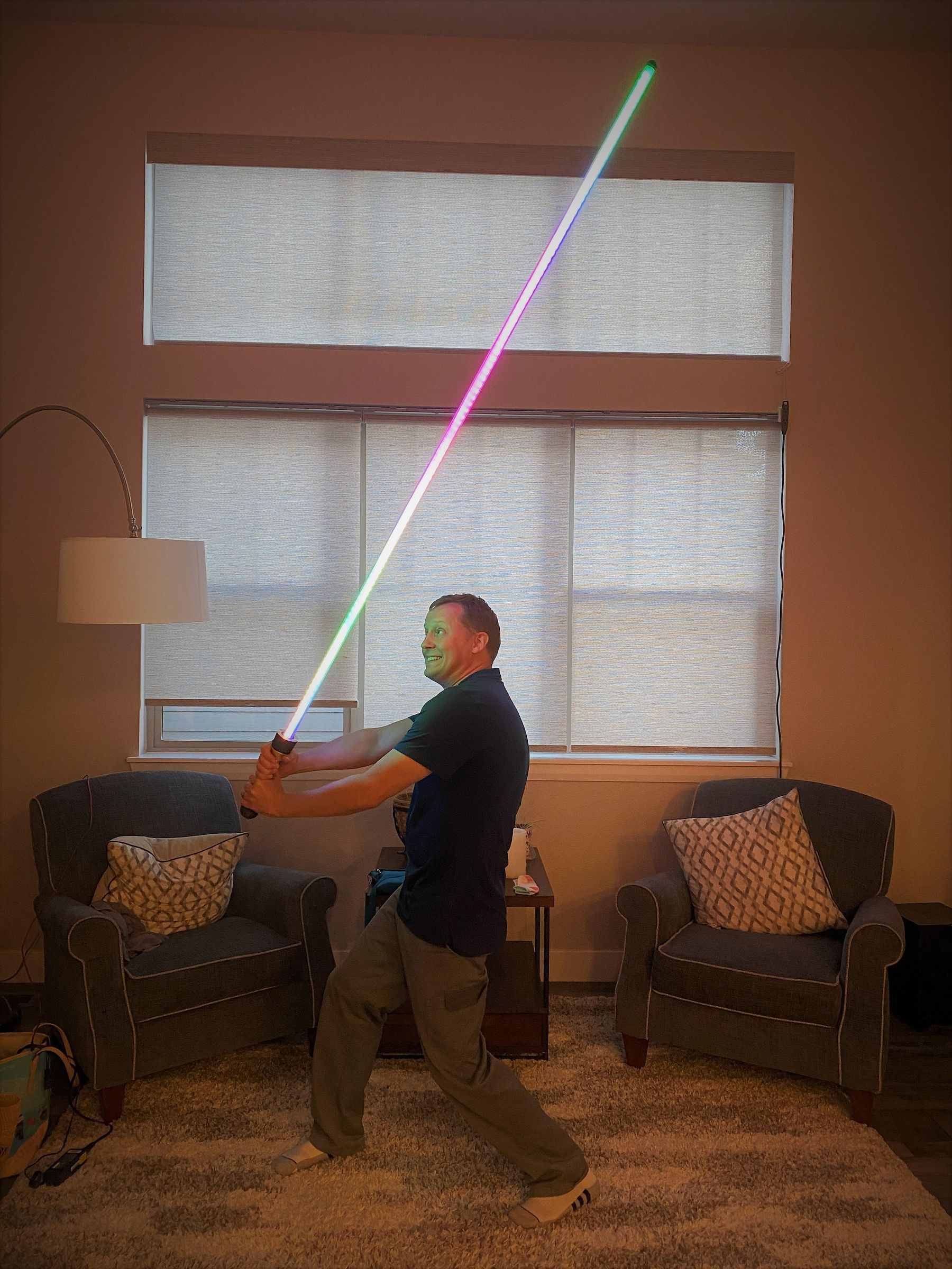 Super Long (7') Lightsaber : 9 Steps (with Pictures) - Instructables