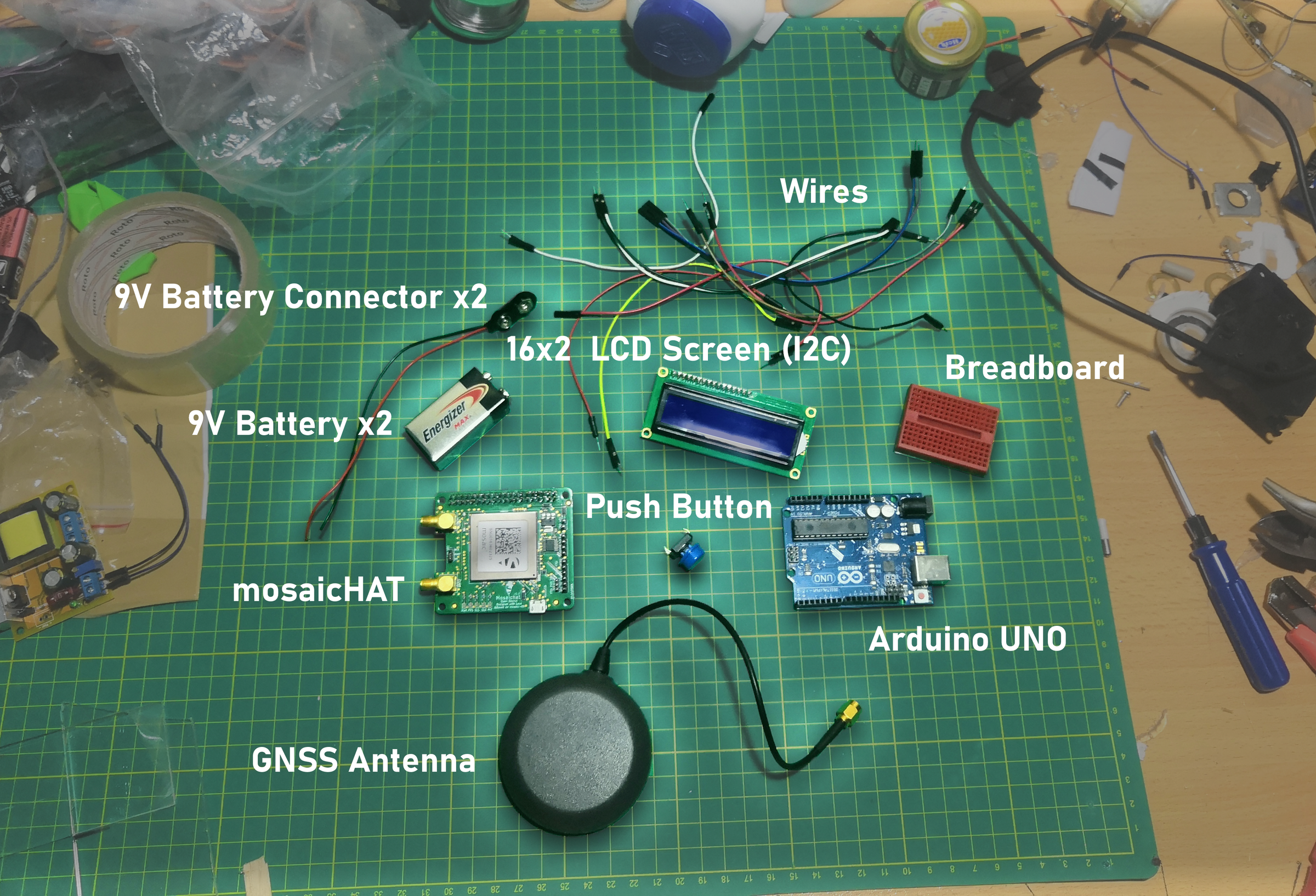 Building a GPS/GNSS Receiver Using MosaicHAT and Arduino : 8 Steps ...