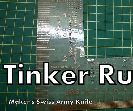 Tinker Rule - the Makers Swiss Army Knife : 10 Steps (with Pictures ...
