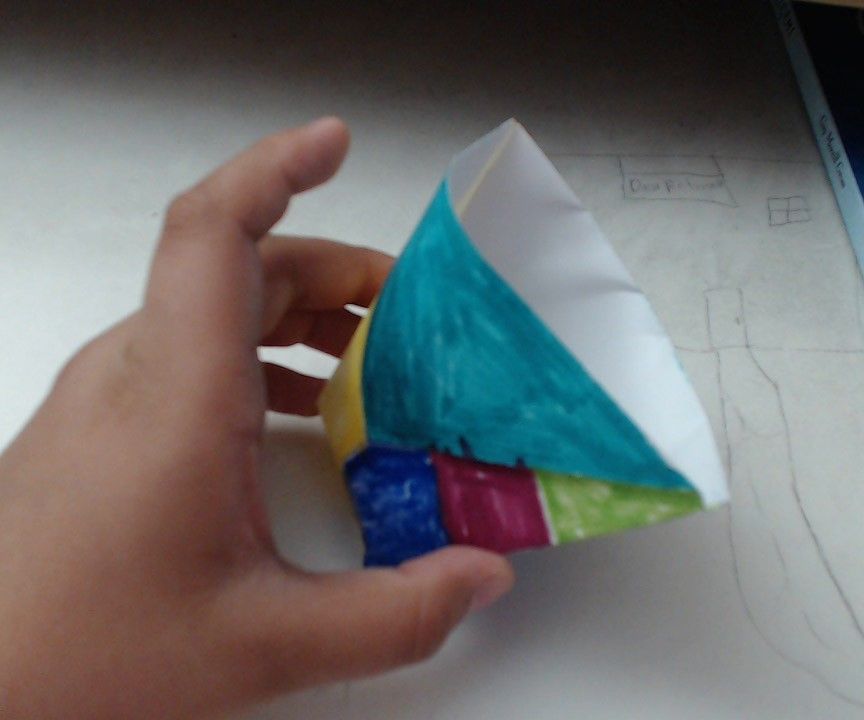 How to Make a Paper Cup Origami! : 8 Steps - Instructables