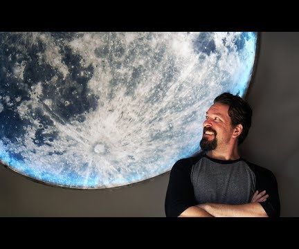 Easy Giant LED Backlit Moon : 6 Steps (with Pictures) - Instructables