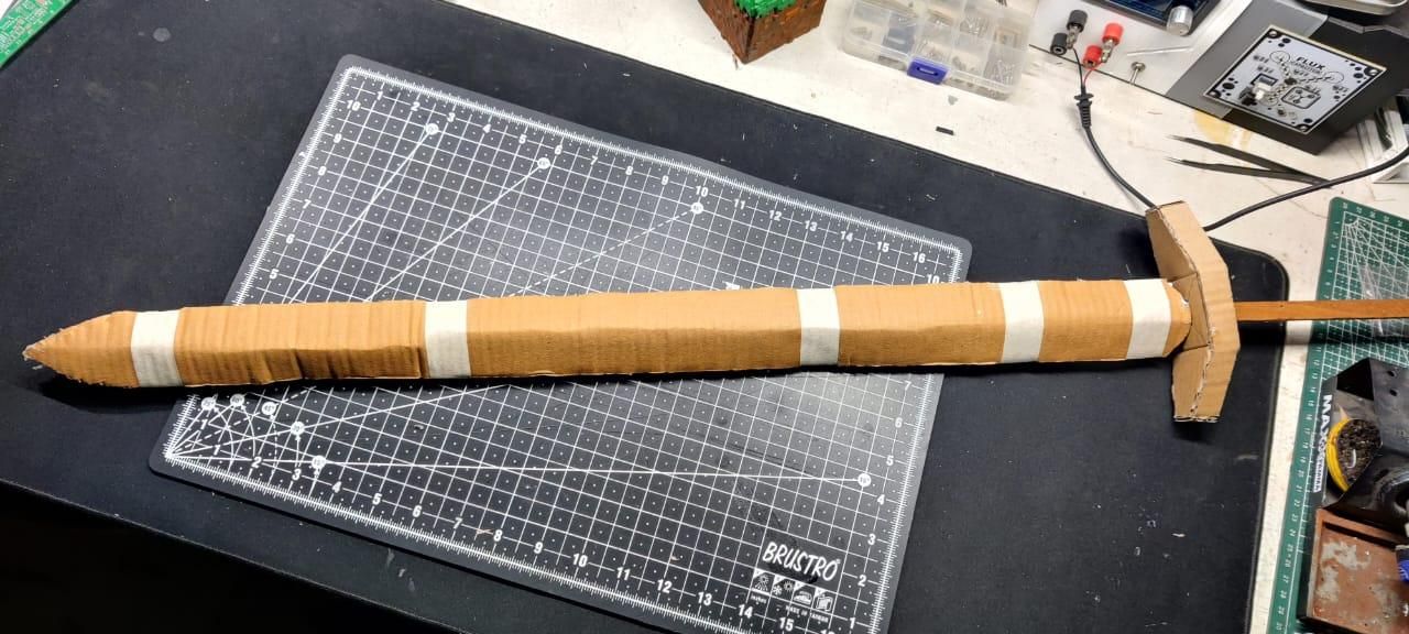 DIY Cardboard Sword : 5 Steps - Instructables