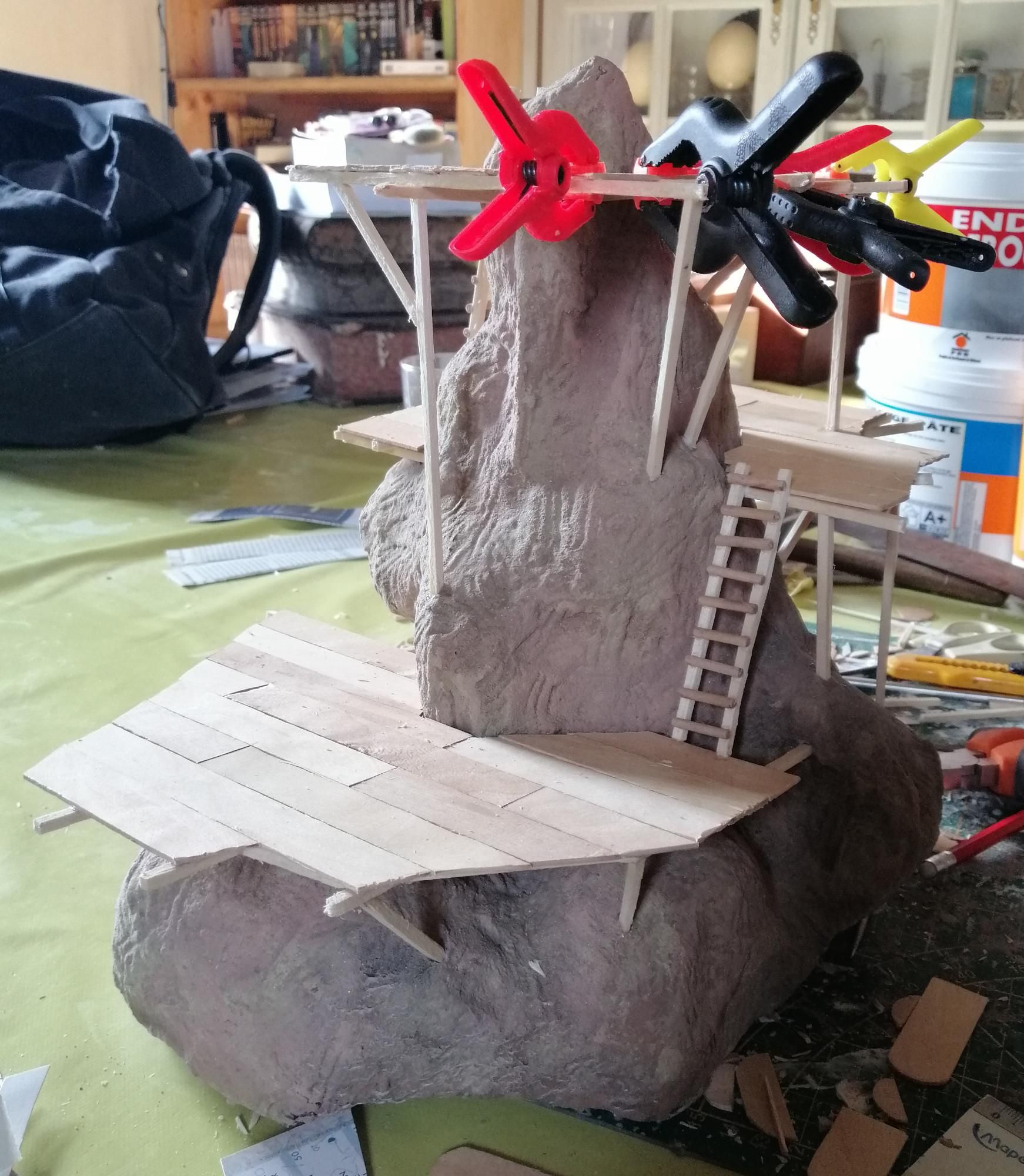 Ork Outpost Terrain for Figurines Game : 15 Steps (with Pictures ...