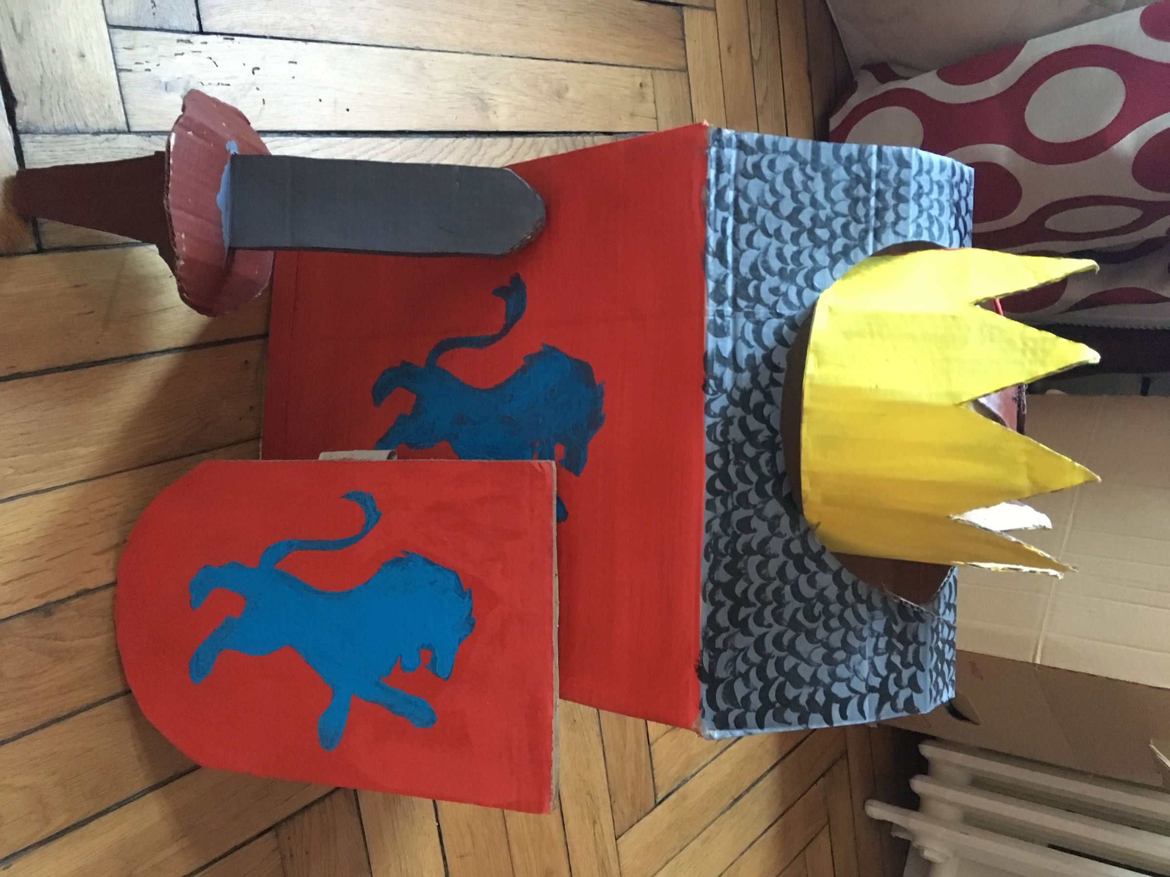 Cardboard Knight Costume : 4 Steps - Instructables