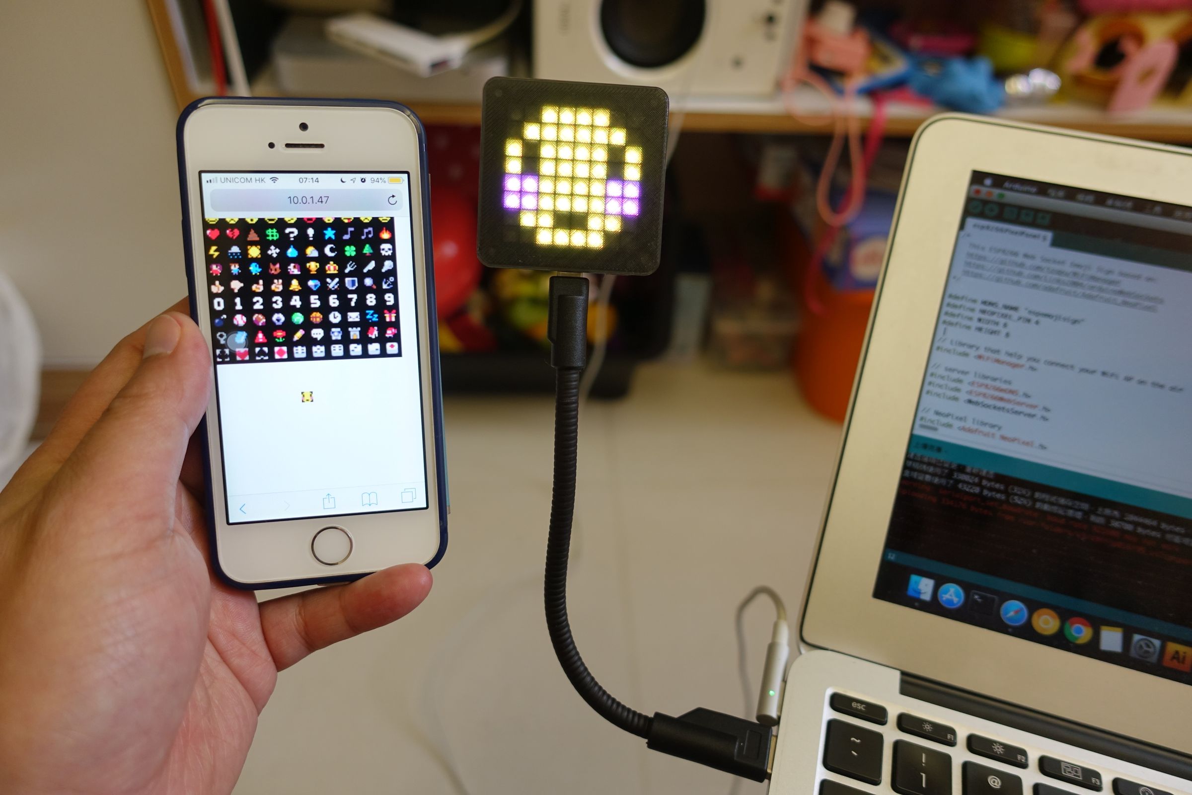 IoT Emoji Sign : 9 Steps (with Pictures) - Instructables