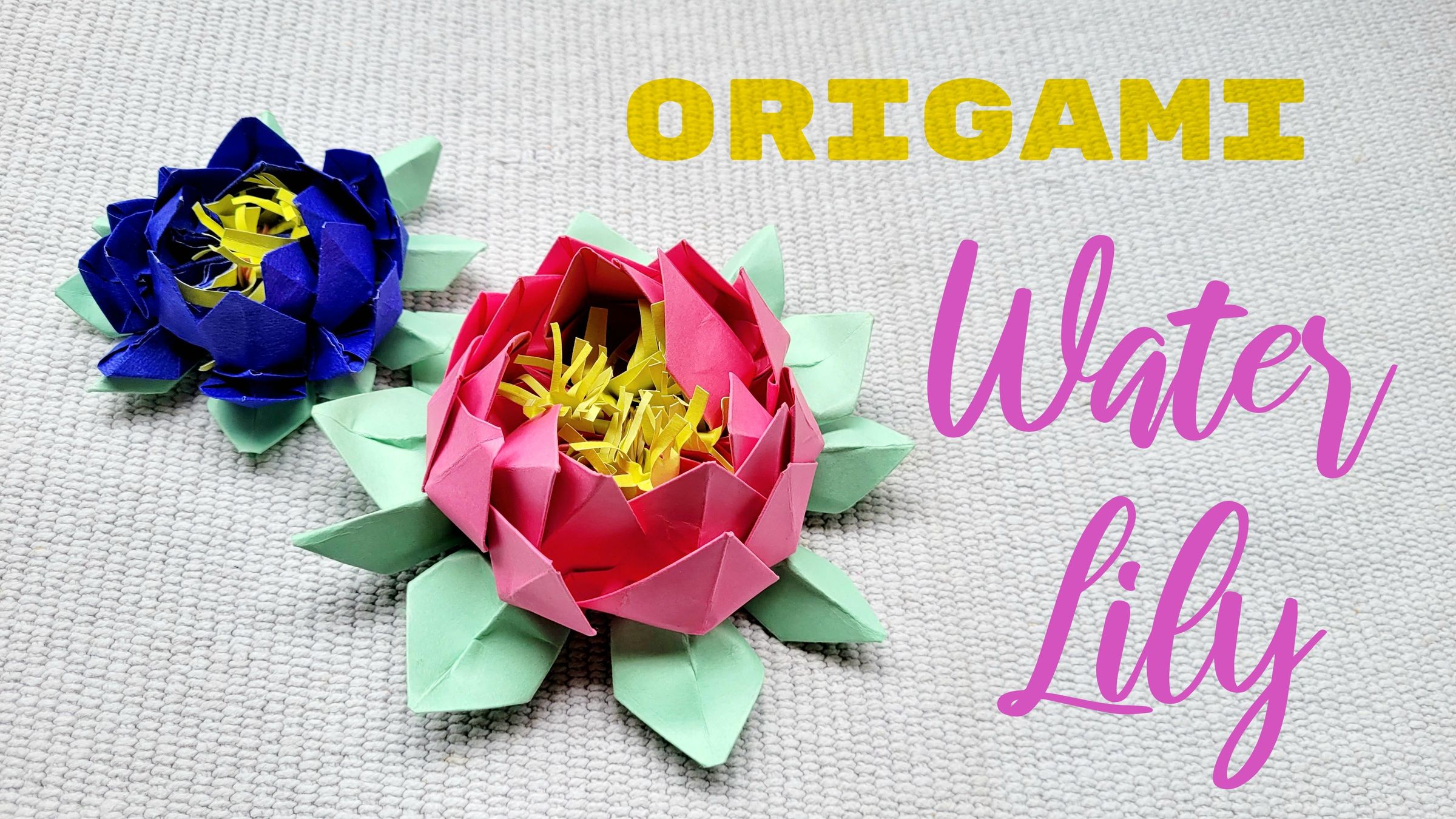 Water Lily Origami : 10 Steps (with Pictures) - Instructables