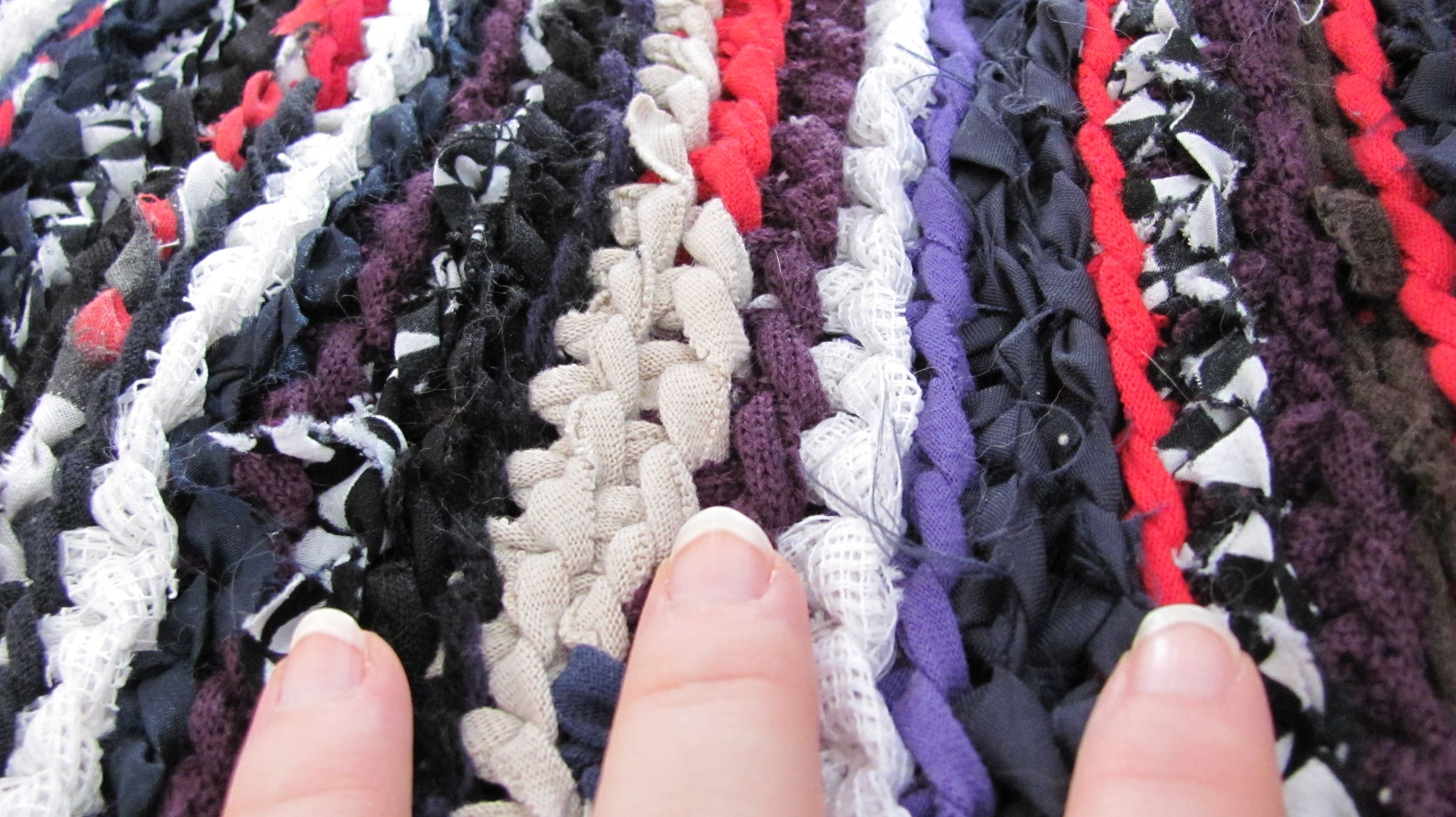 Oval Rag Rug (made With a Big Crochet) - Instructables