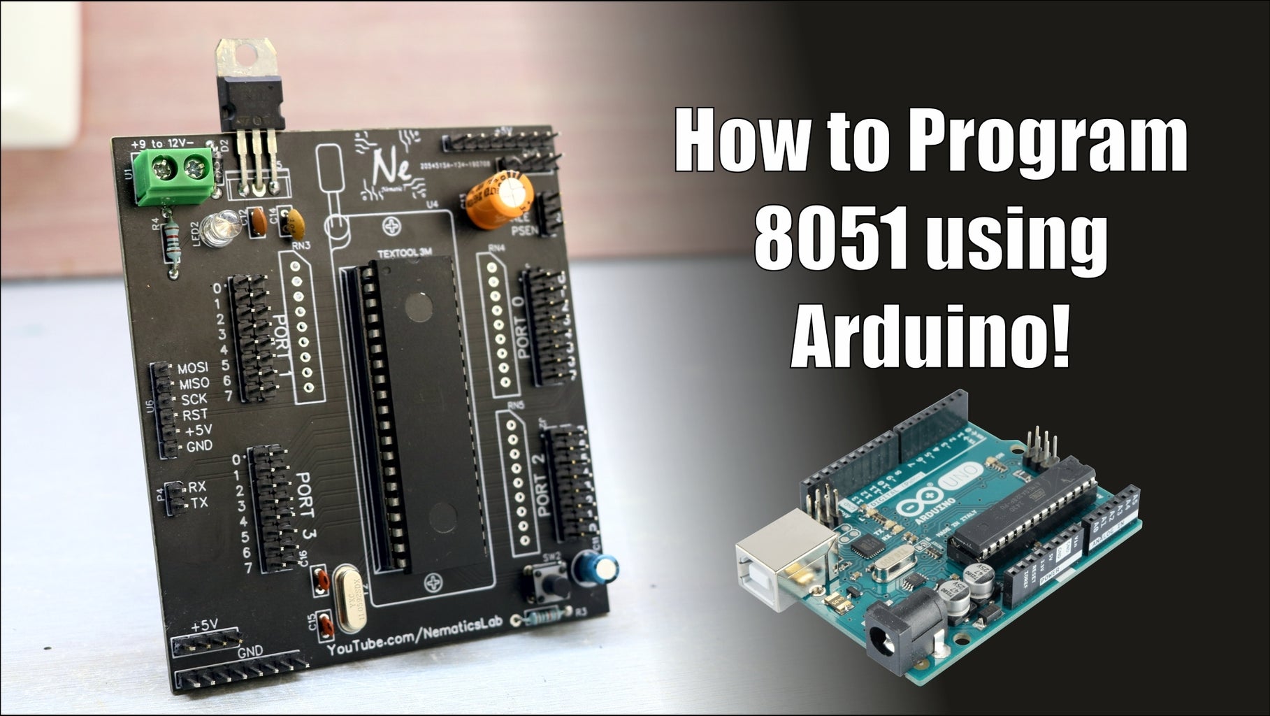 How To Program 8051 Using Arduino 5 Steps Instructables