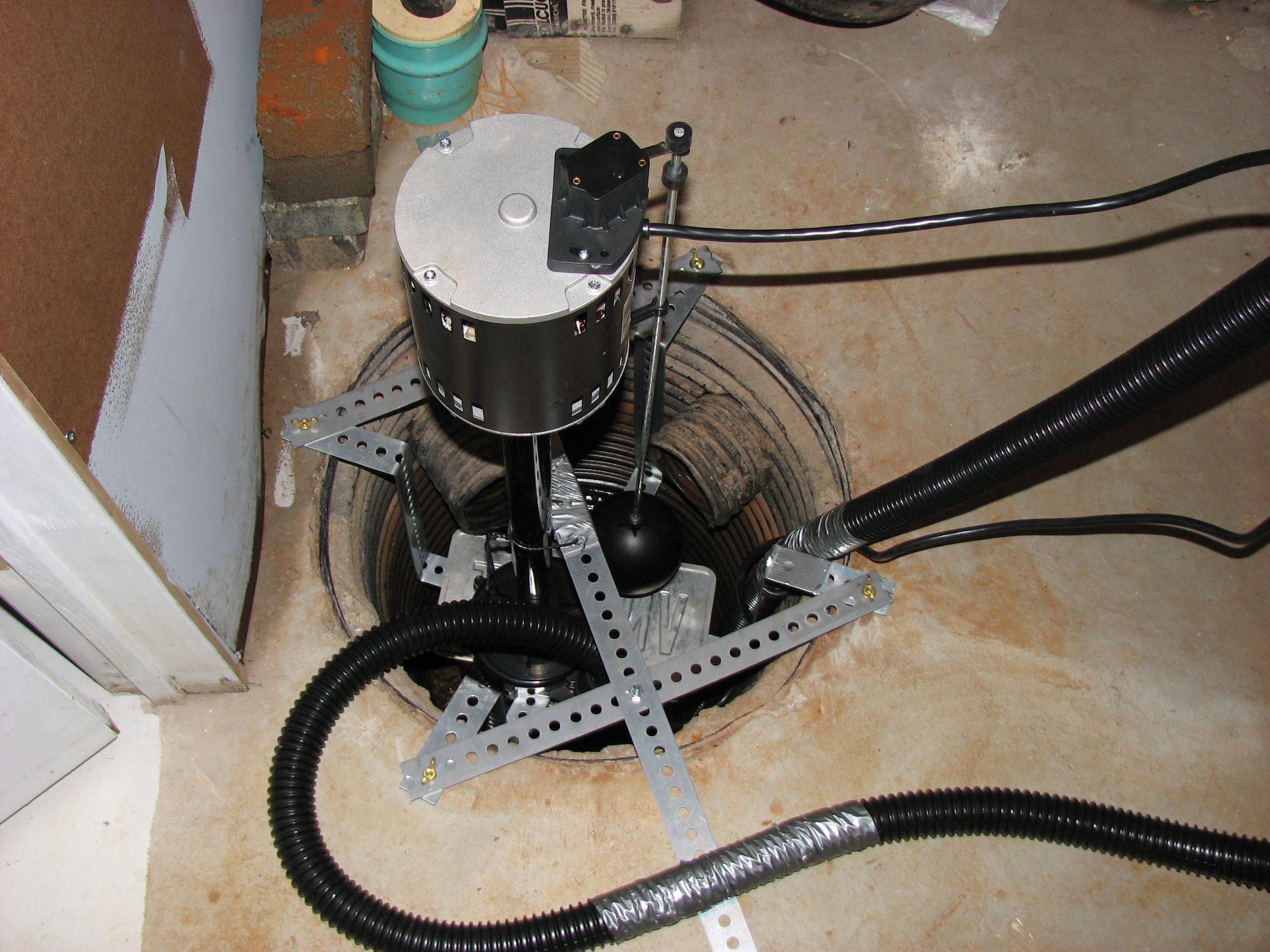 Keep Your Basement Dry With Stacked Sump Pumps : 8 Steps (with Pictures ...