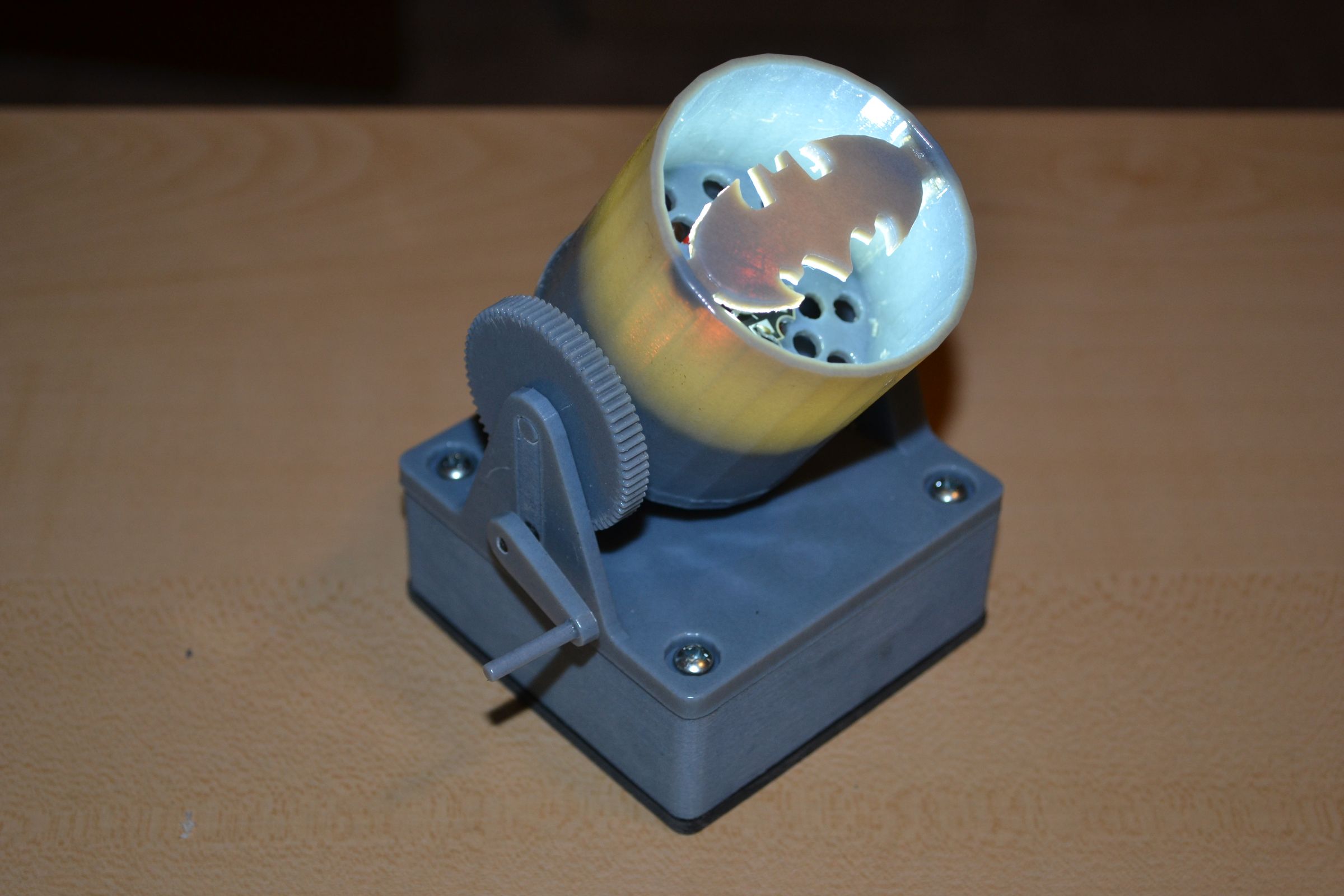 Miniature Bat Signal, Mk. I : 5 Steps (with Pictures) - Instructables