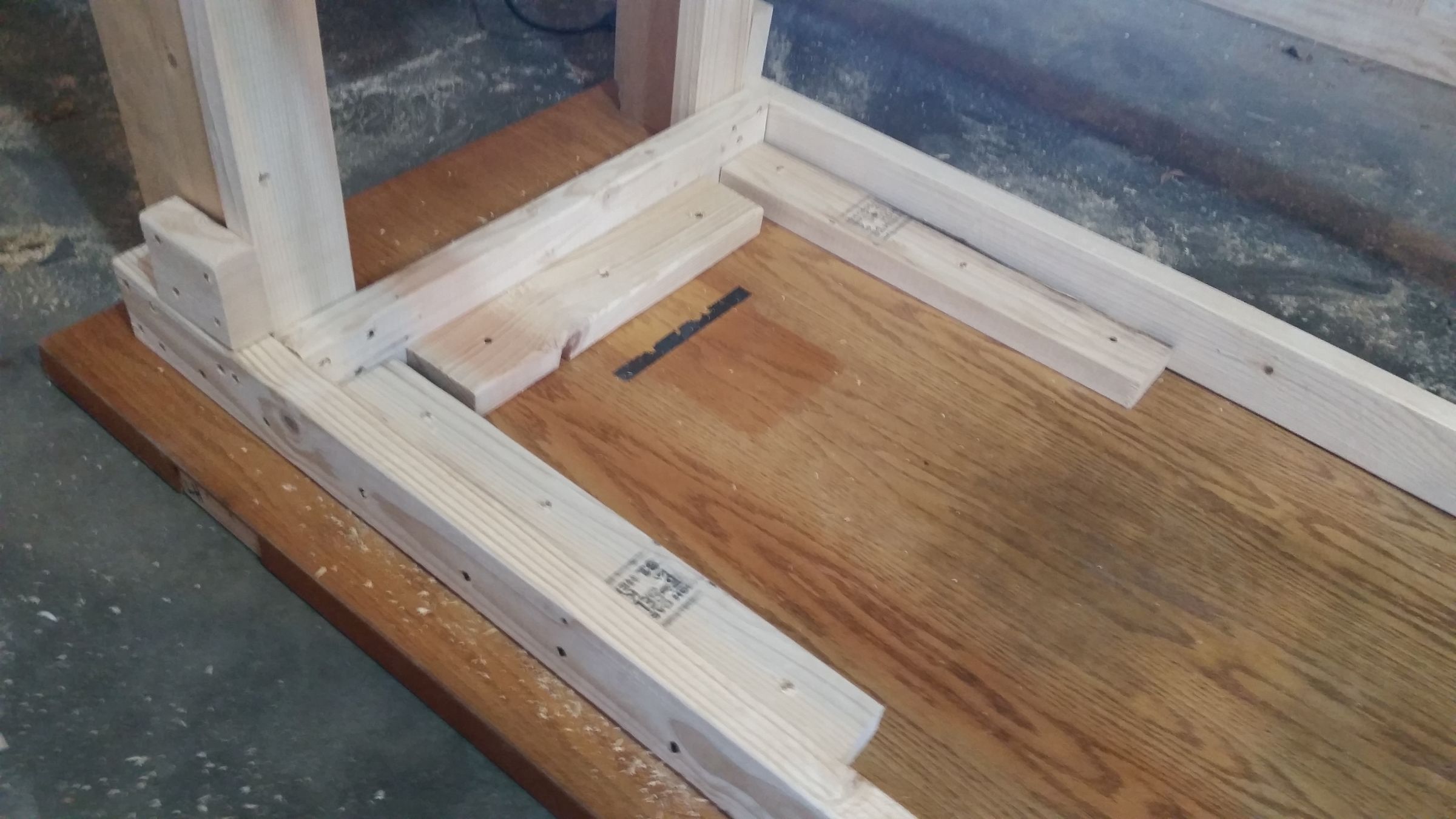 2x4 Work Bench With Nested Rolling Assembly Table : 10 Steps (with ...