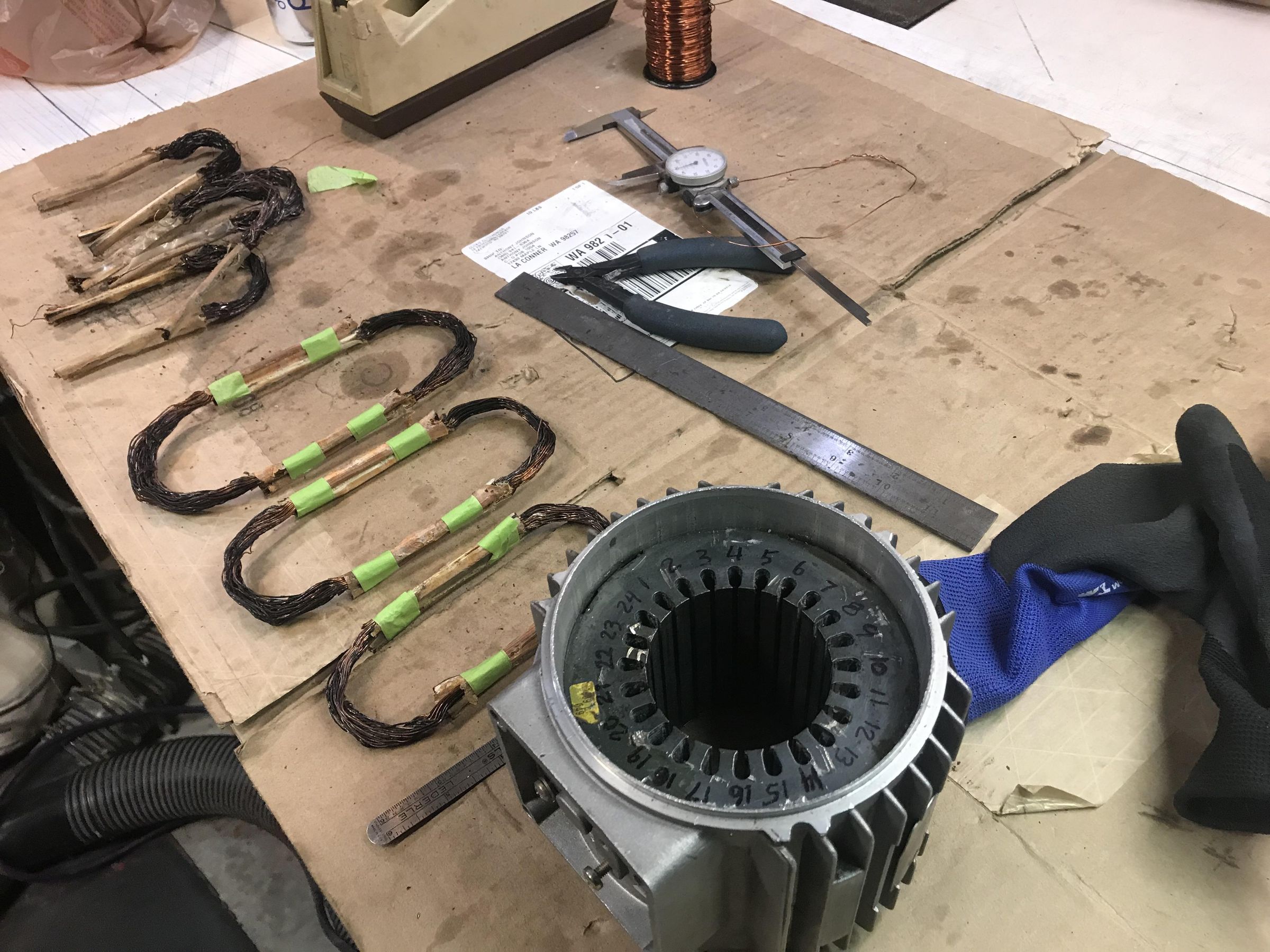 Rewinding and Renovation of the Electric Motor : 45 Steps (with ...