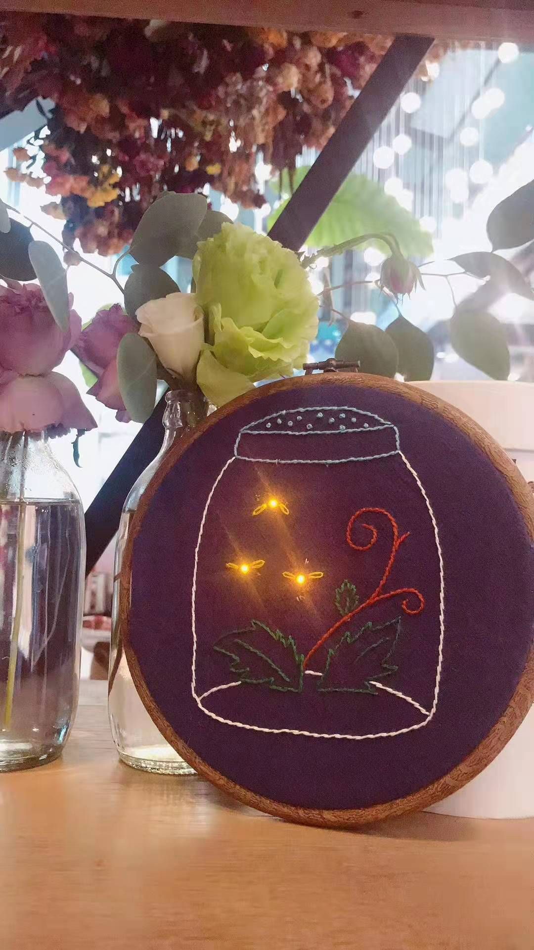 Handmade Lilypad Electronic Embroidery : 7 Steps - Instructables