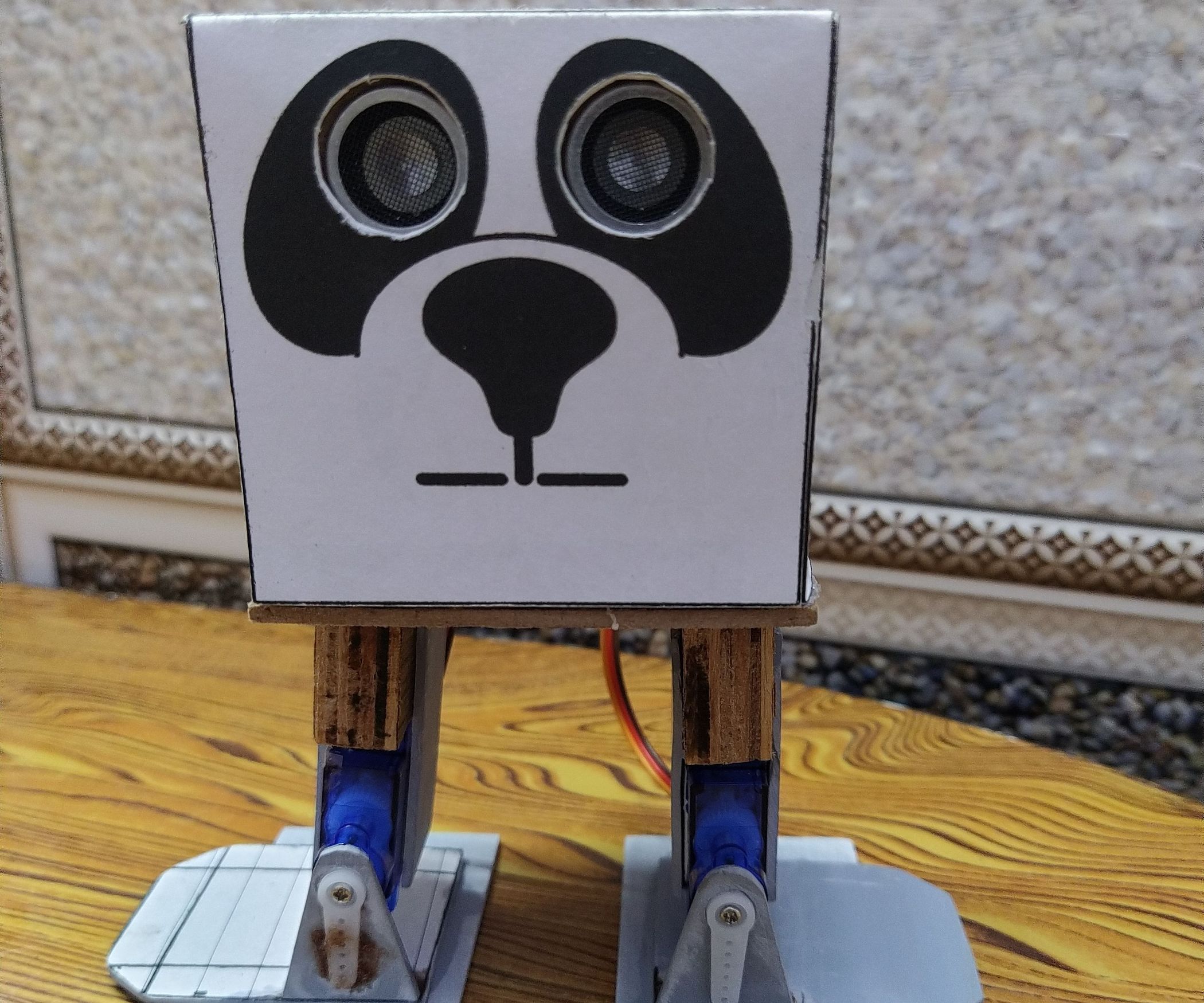 How to Make Otto Without 3d Printer. DIY OTTO ROBOT. IAMCT : 6 Steps ...