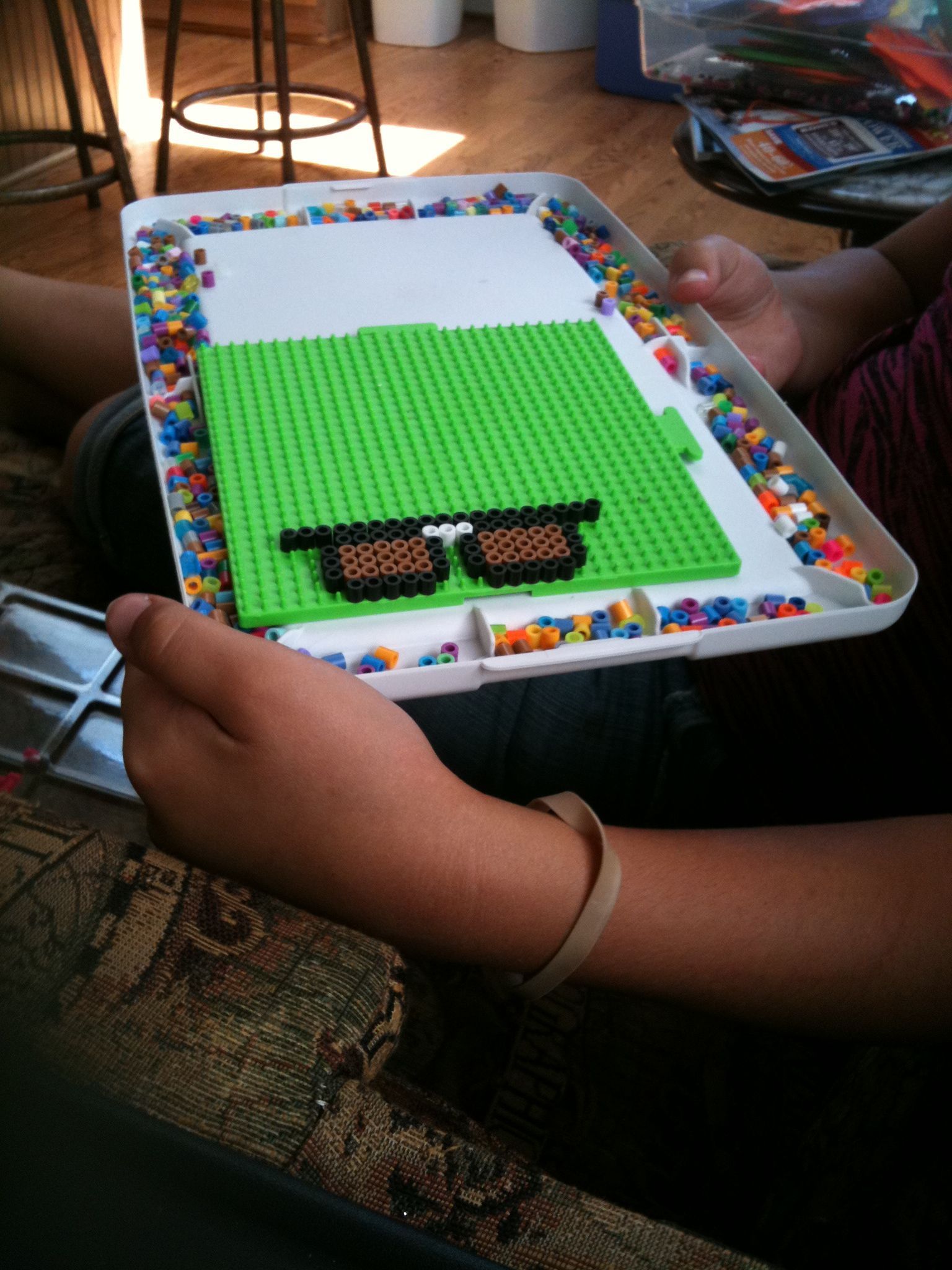 Turn Your Picture Into Pixel Art With Perler Beads : 7 Steps ...