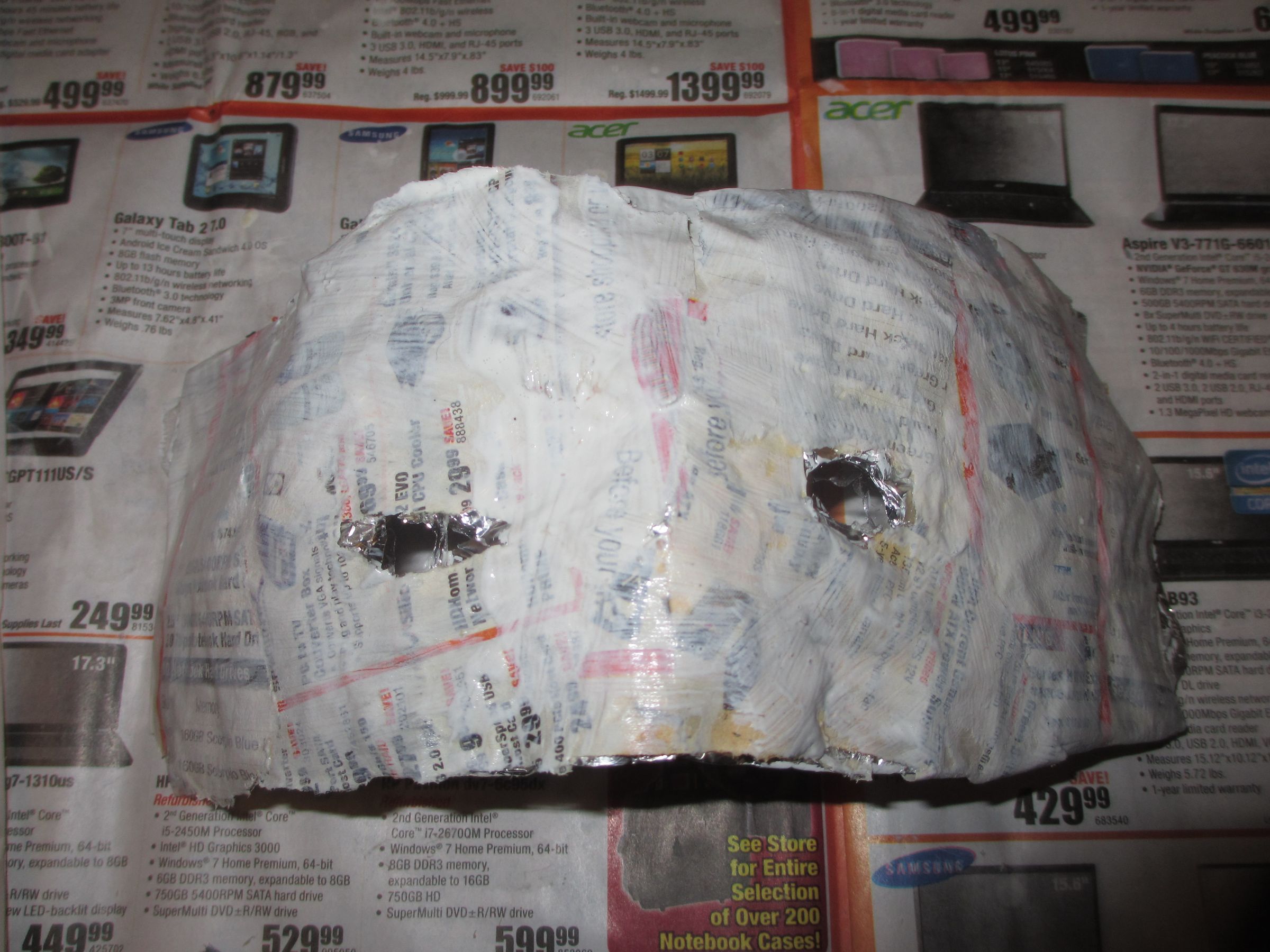 Easy Customized Mask (using Aluminum Foil) : 6 Steps - Instructables