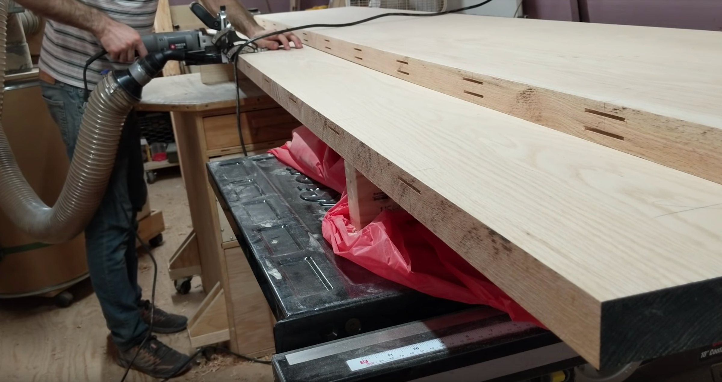 Make a Conference Table & How to Cut Breadboard Ends : 16 Steps (with ...