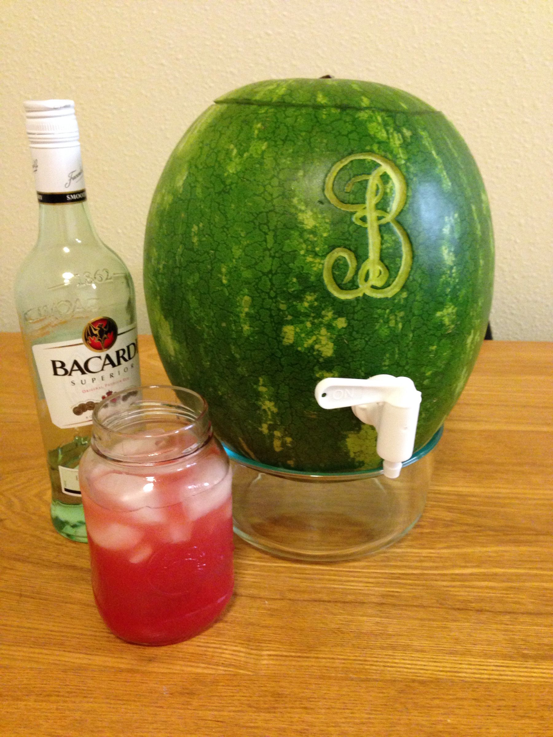 Watermelon Drink Dispenser/Keg : 7 Steps (with Pictures) - Instructables