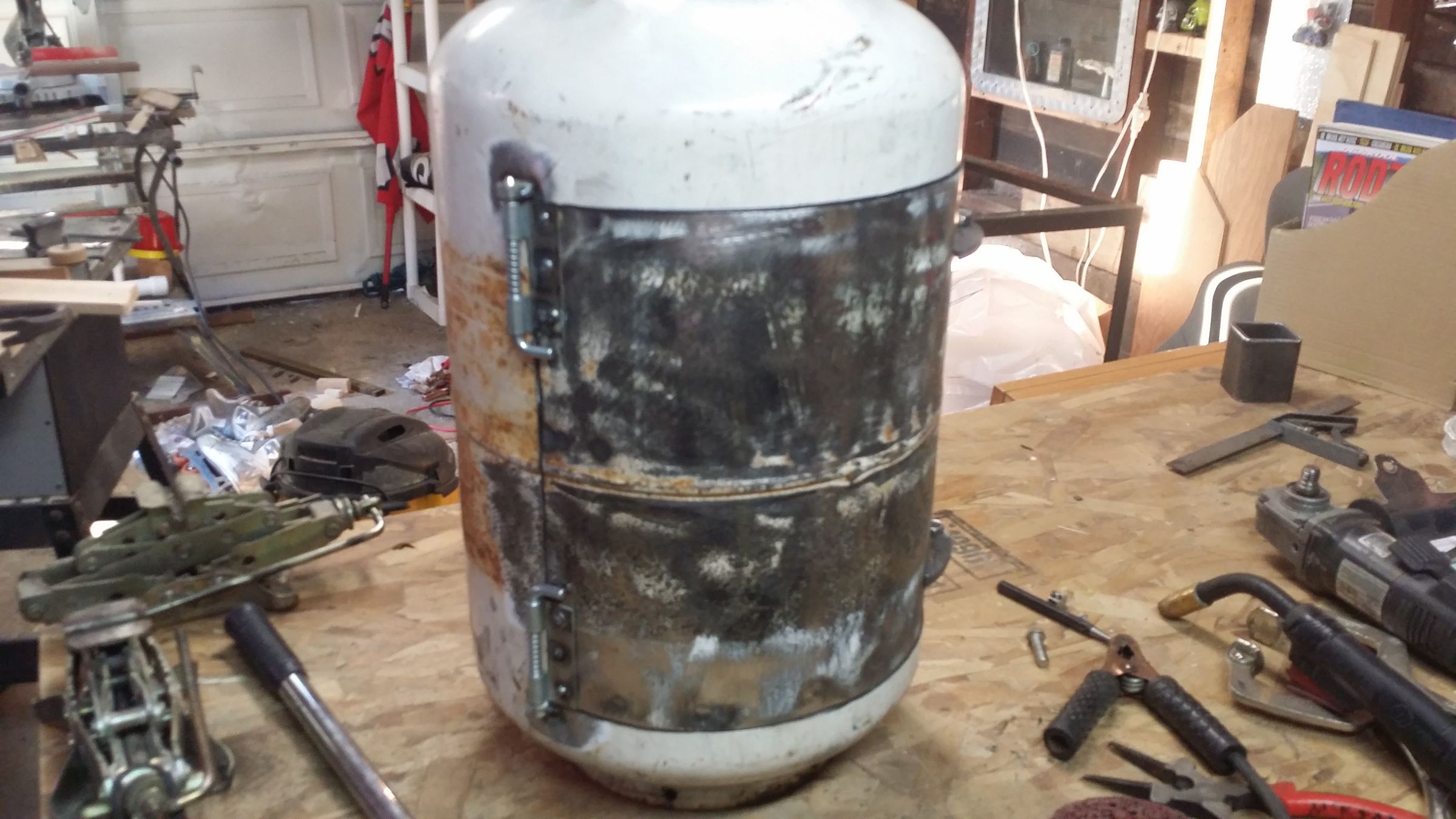Propane Tank Tool Box : 10 Steps - Instructables