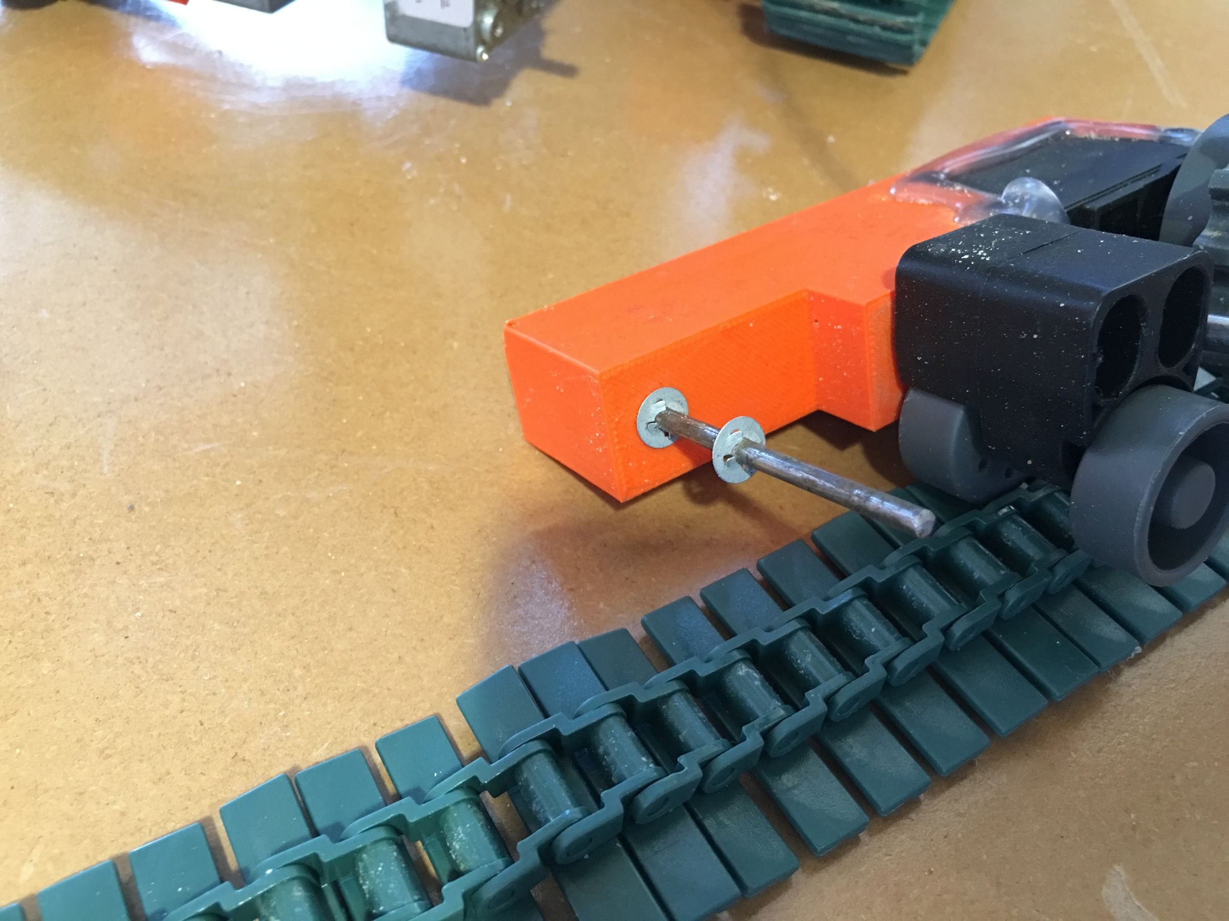 3D Printed Custom Vex Tank Tread System : 9 Steps (with Pictures ...