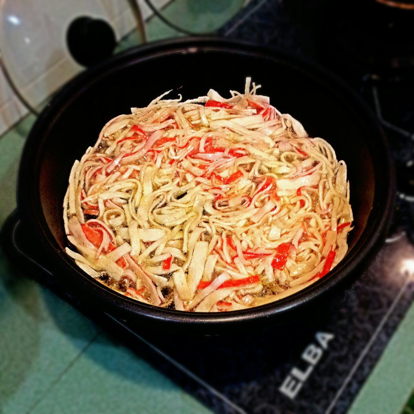 CRISPY CRAB STICKS (Filament Crab Sticks Snacks) : 6 Steps (with ...