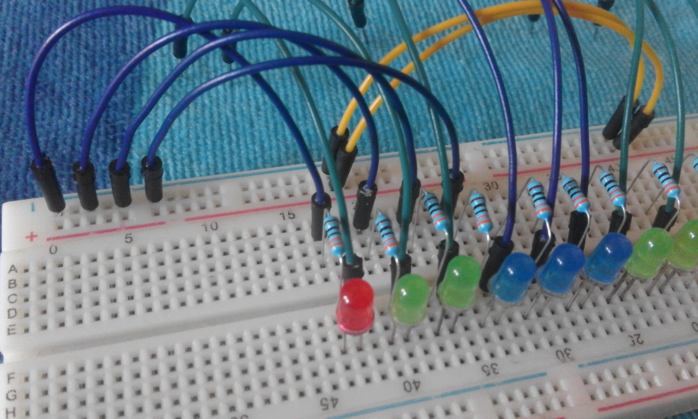 Waren's L.E.D Music Visualizer : 16 Steps (with Pictures) - Instructables