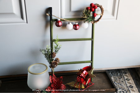 DIY Mini Wood Ladders With Holiday Decorations : 5 Steps - Instructables