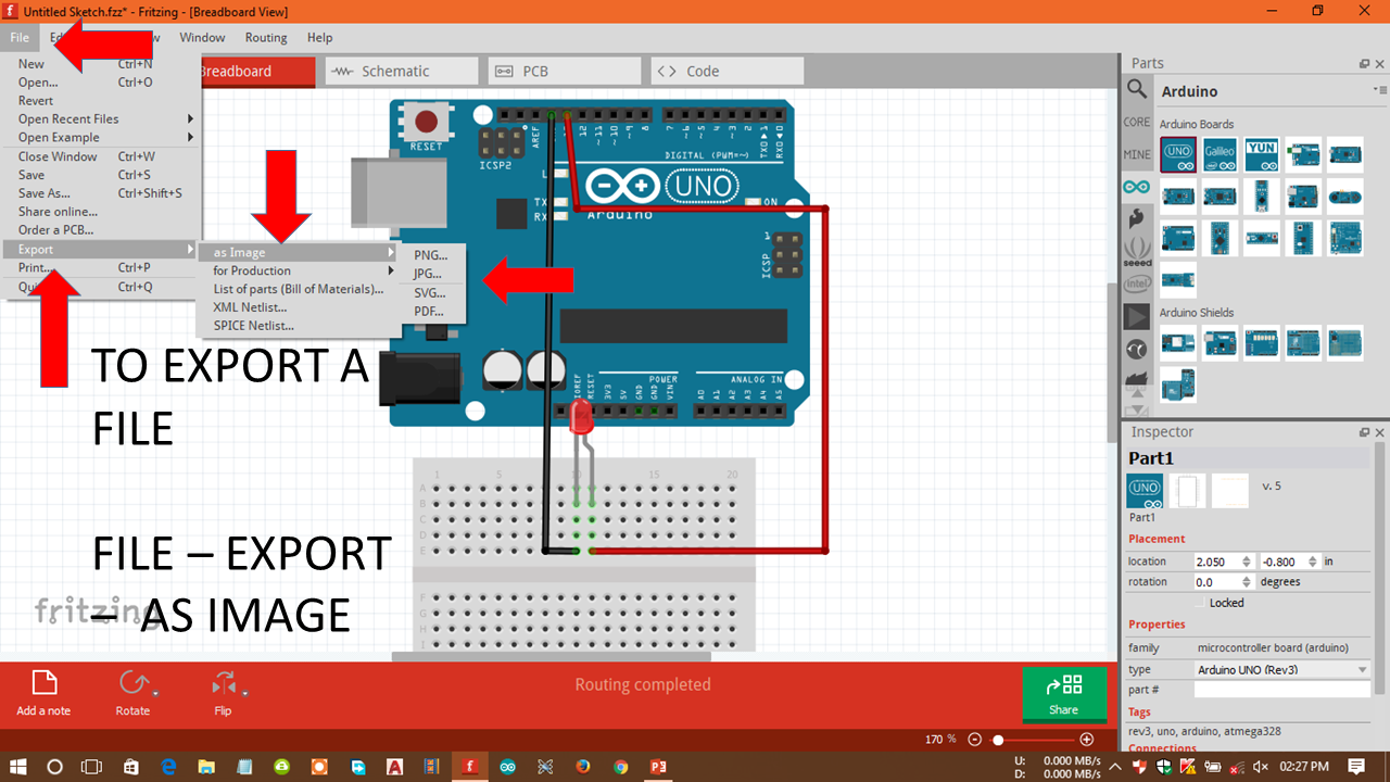 How to Make a Circuit Using Fritzing : 19 Steps (with Pictures ...