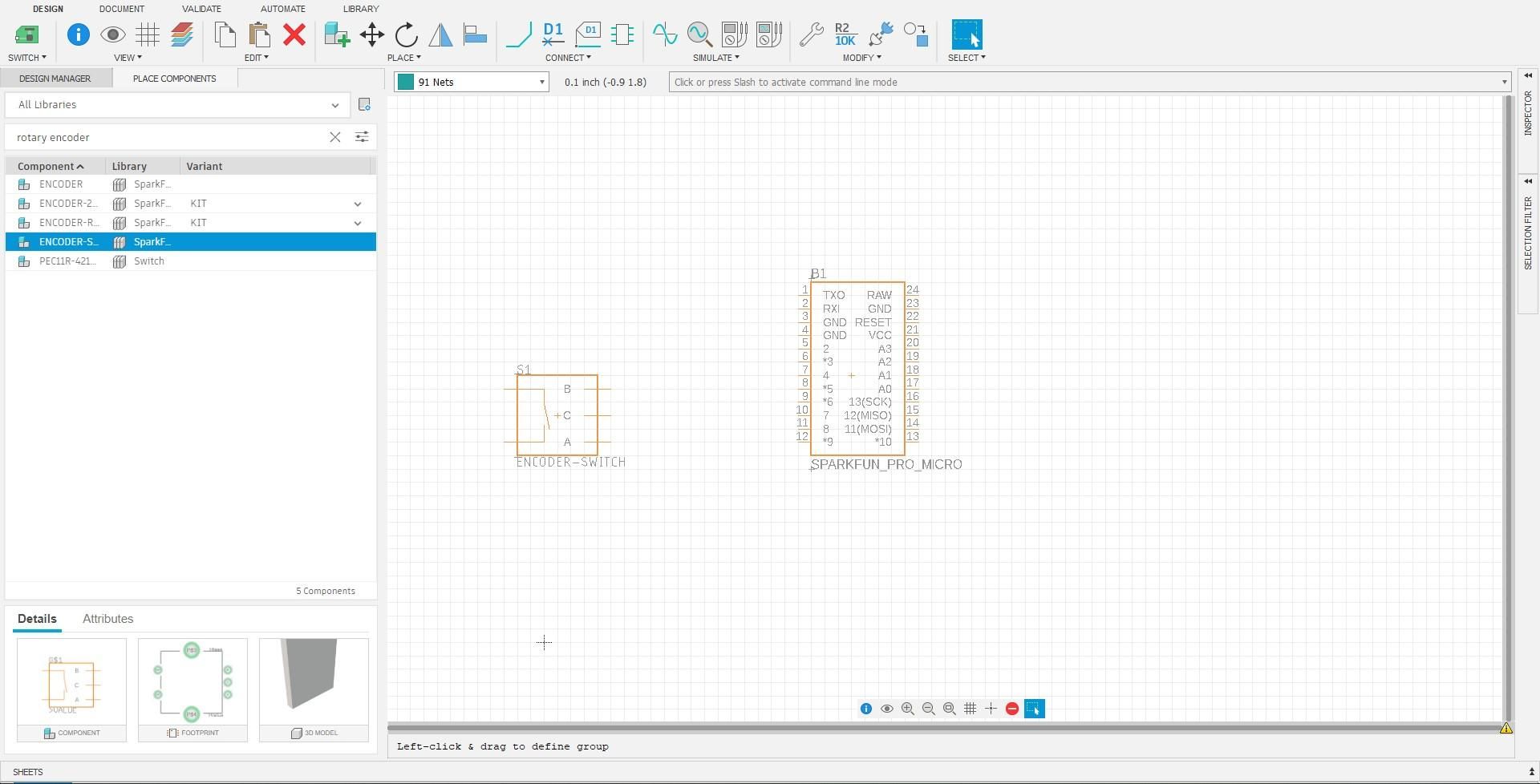 How to Design a Button Box Housing With Schematic and PCB : 7 Steps ...