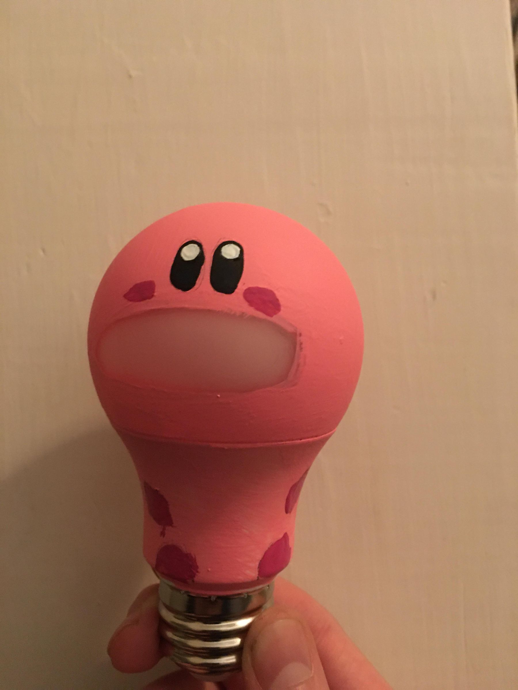 How to Make a Small Lightbulb Kirby! : 8 Steps - Instructables