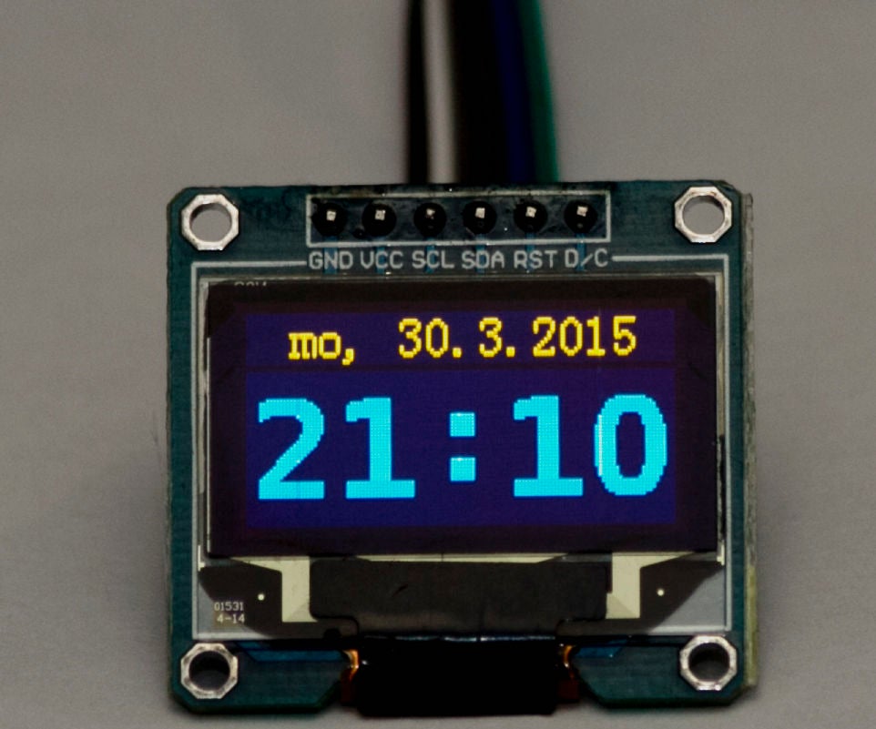 Network Time Syncronized Clock for Arduino : 3 Steps - Instructables