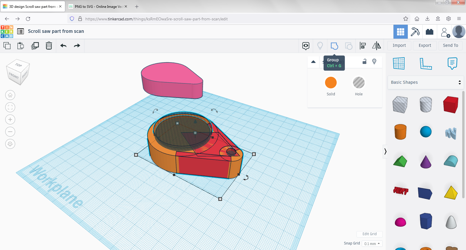 Scroll Saw Repair Using TinkerCad, Flatbed Scanner, and 3d Printer : 13 ...