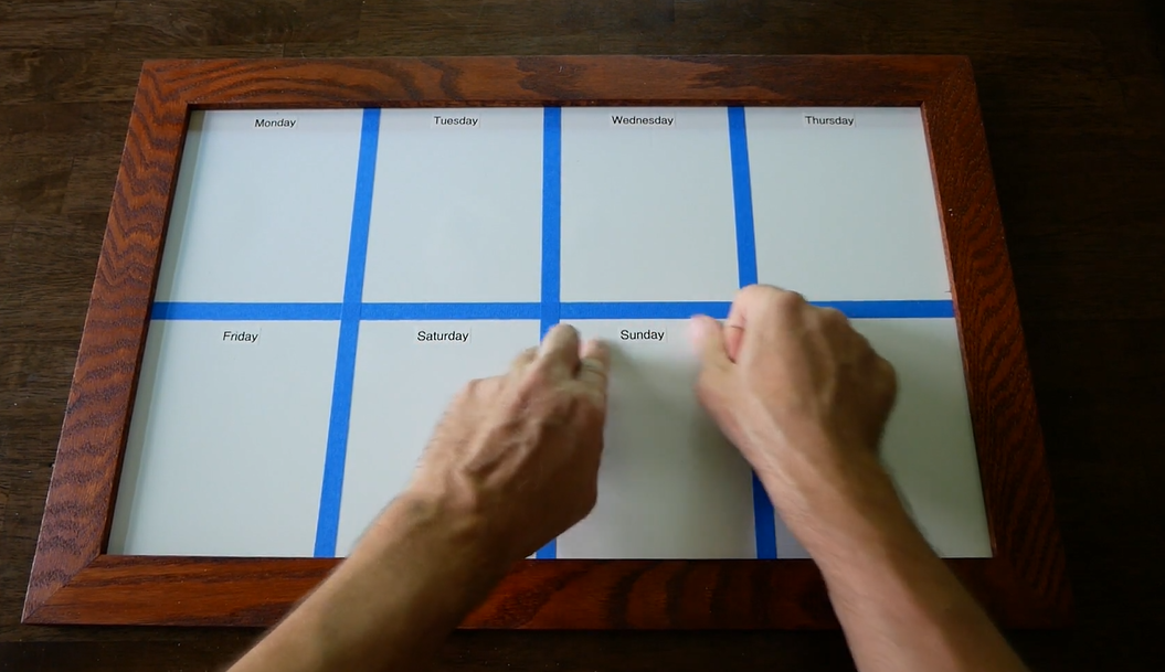 Cooking Calendar Kitchen Whiteboard : 11 Steps - Instructables