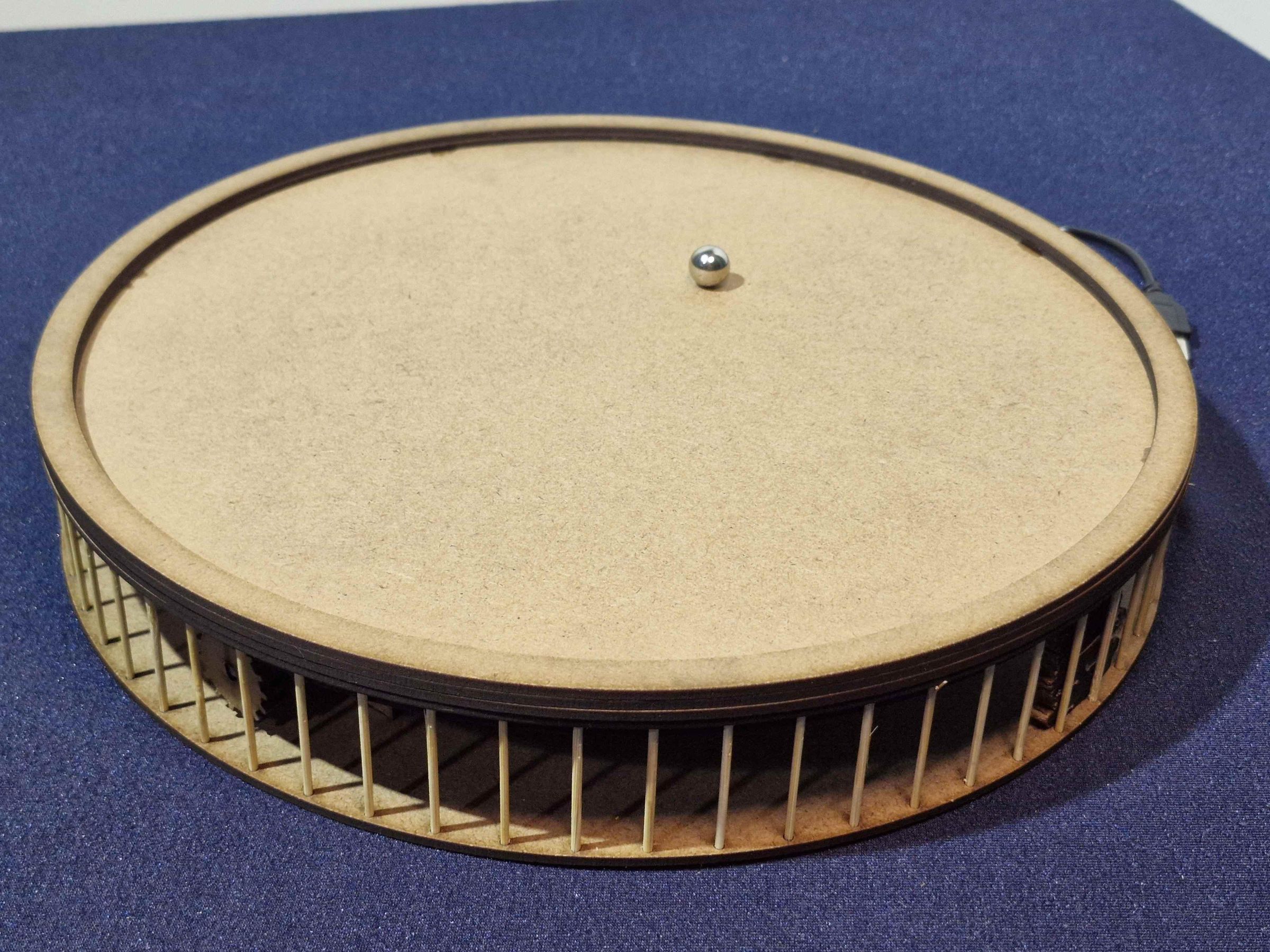 Create a Mesmerizing Kinetic Sand Table With Just One Motor : 21 Steps ...