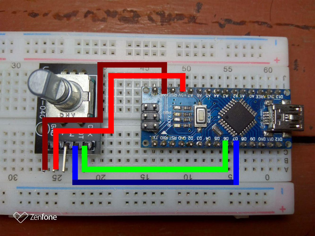 Rotary Encoder Using Arduino Nano : 4 Steps - Instructables