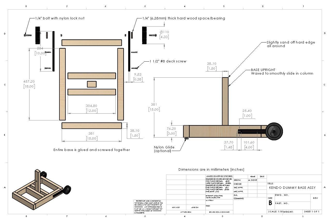 A Transportable Kendo Dummy : 7 Steps (with Pictures) - Instructables