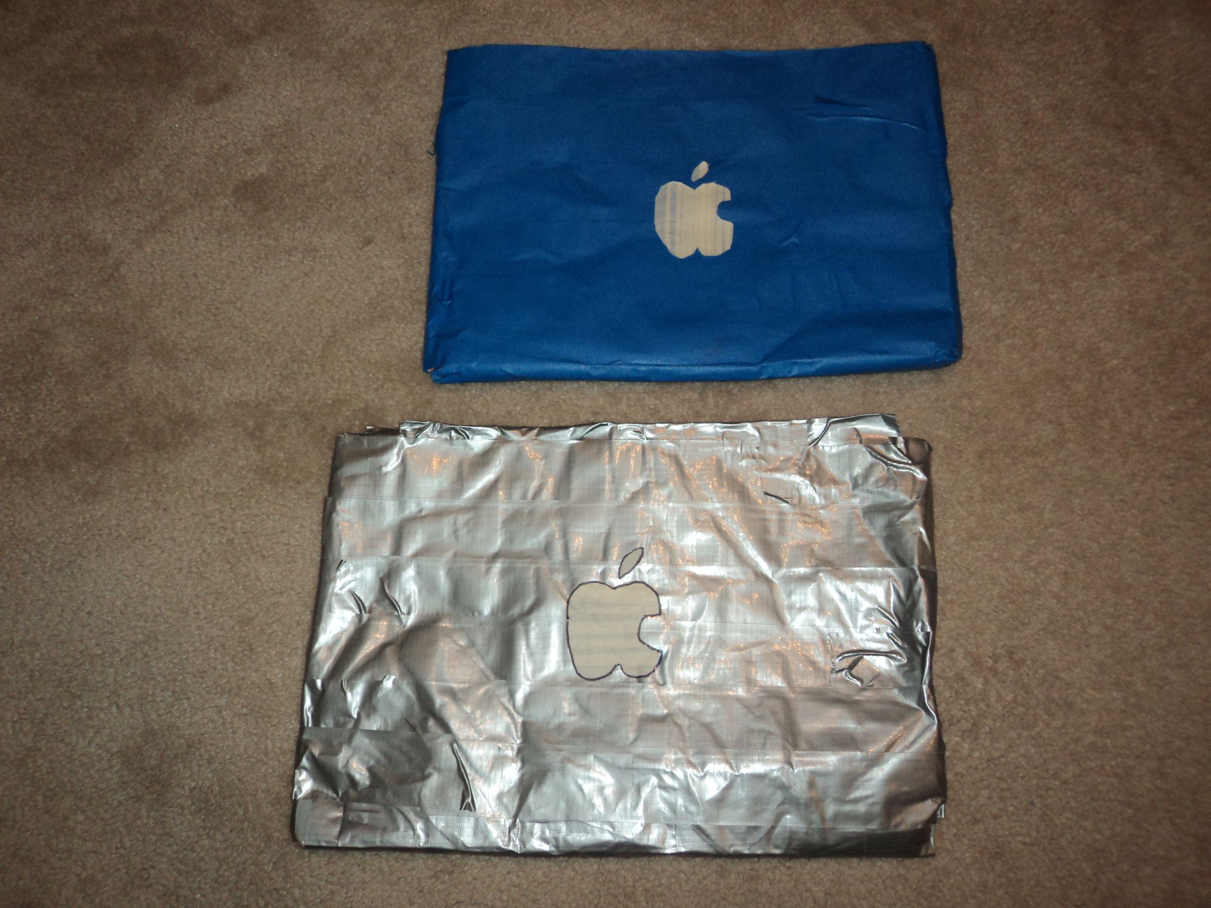The Nothing-but-Duct-tape Laptop Bag ! : 6 Steps - Instructables