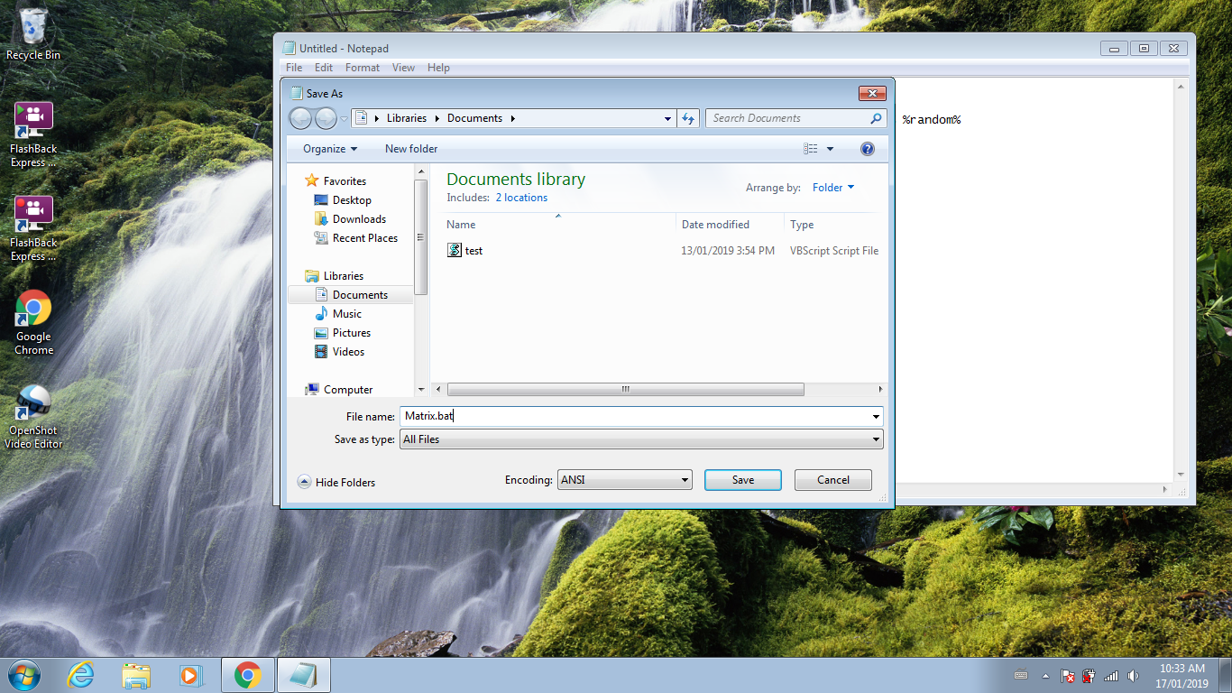How to Create a Matrix Code in Notepad!! : 9 Steps - Instructables