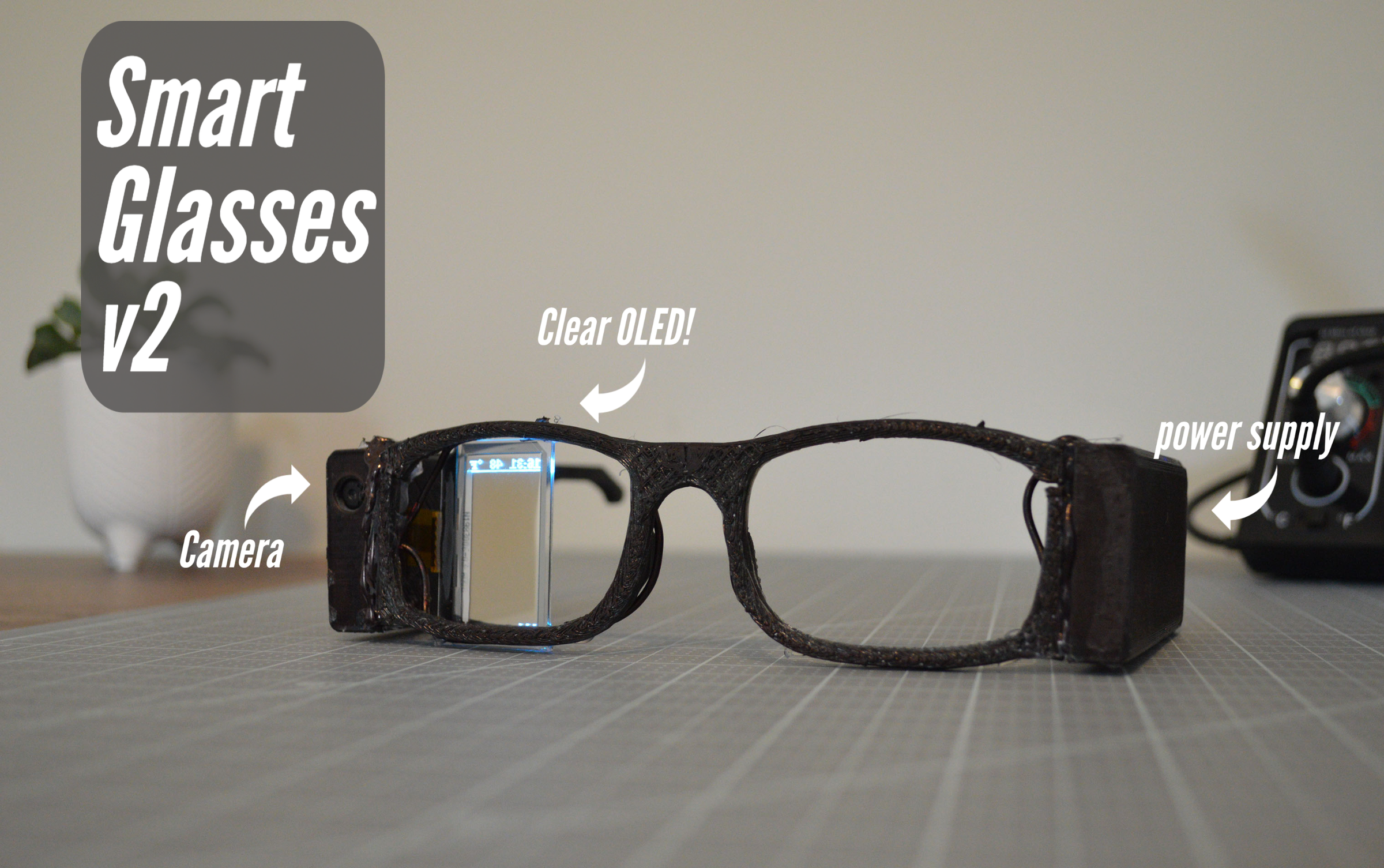 How to Make Smart Glasses! (Revised) : 13 Steps - Instructables